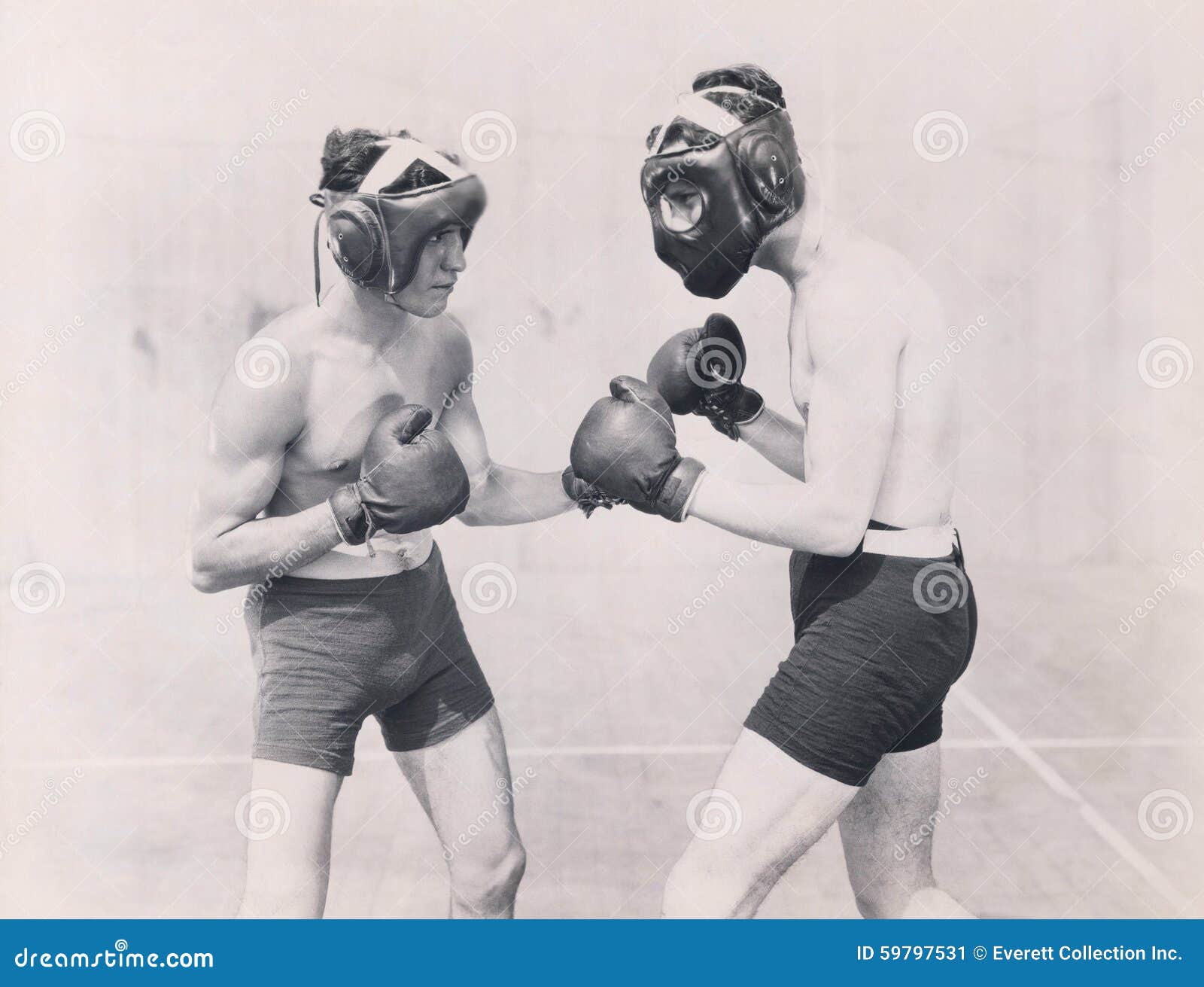 Practicing for the Big Fight Stock Image - Image of fighter, contention ...