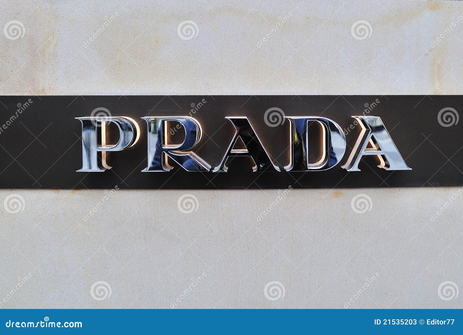 Prada Logo Editorial Photo | CartoonDealer.com #21535203
