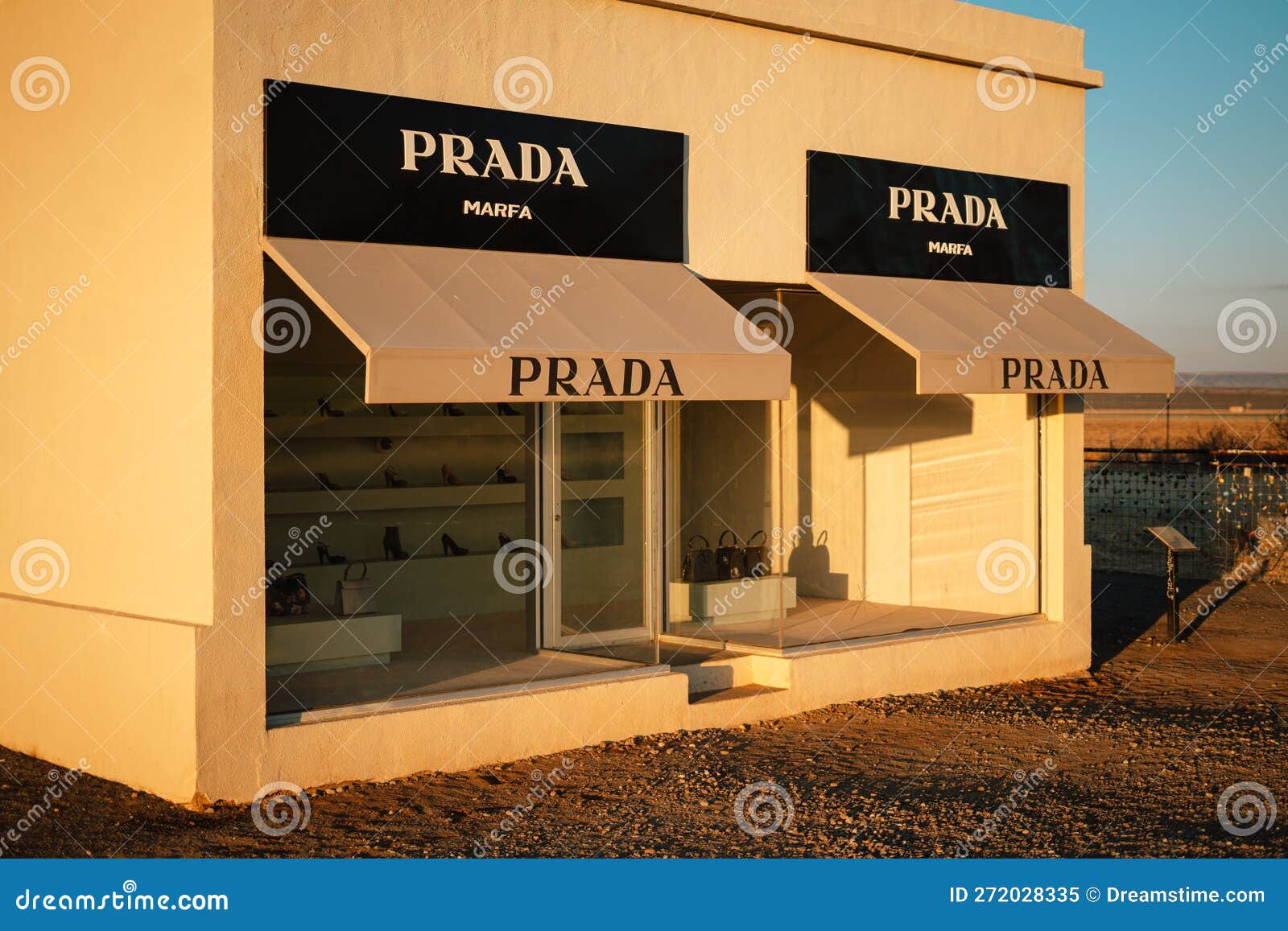 Prada Marfa Art Installation Editorial Image | CartoonDealer.com #116682116