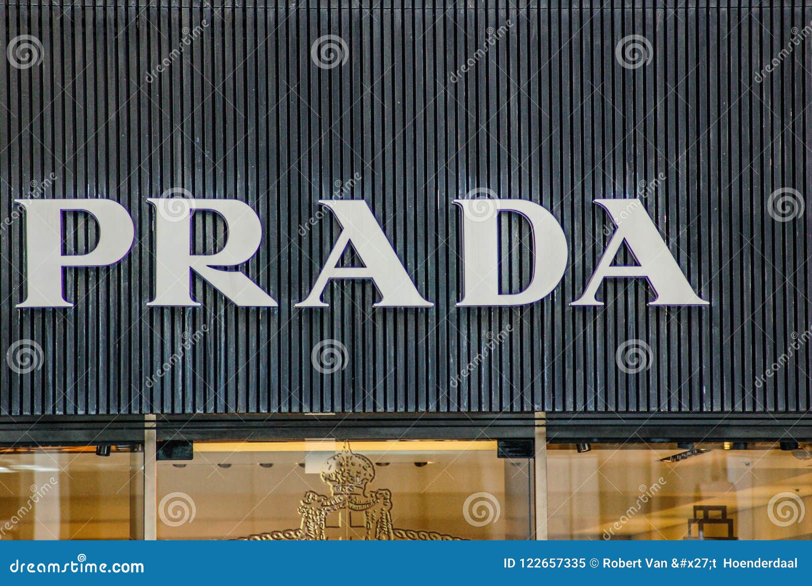 Prada Sign On Flagship Store, Sydney, Australia Editorial Image ...
