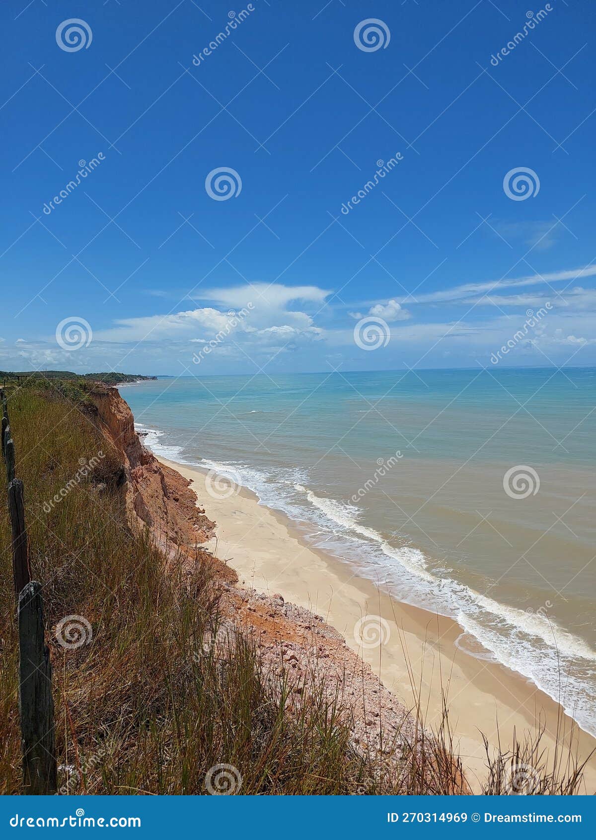 Prado Beach Bahia Brazil stock image. Image of prado - 270314969