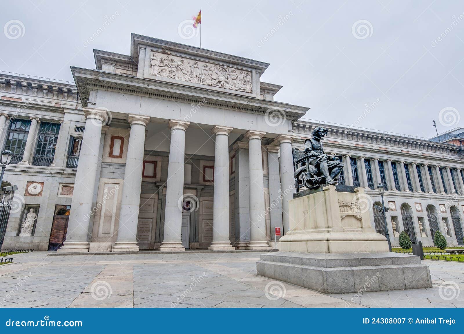 Prado Museum at Madrid, Spain Stock Image - Image of tourism, entrance ...