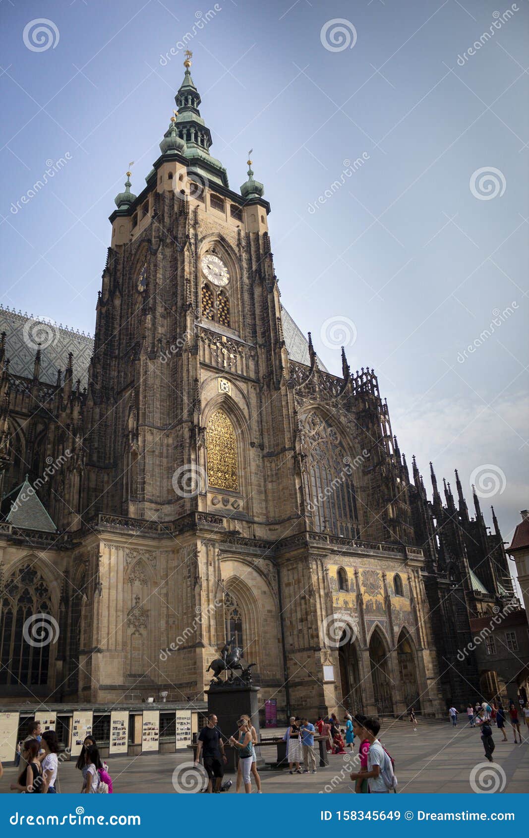 Visit Praga, You Will Love it Editorial Stock Image - Image of francia ...