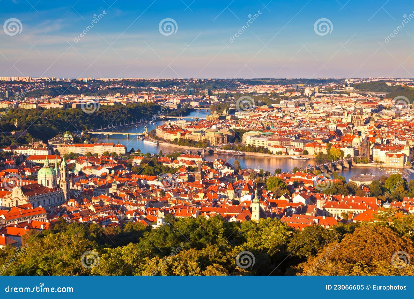 Praga, Repubblica ceca immagine stock. Immagine di storia - 23066605
