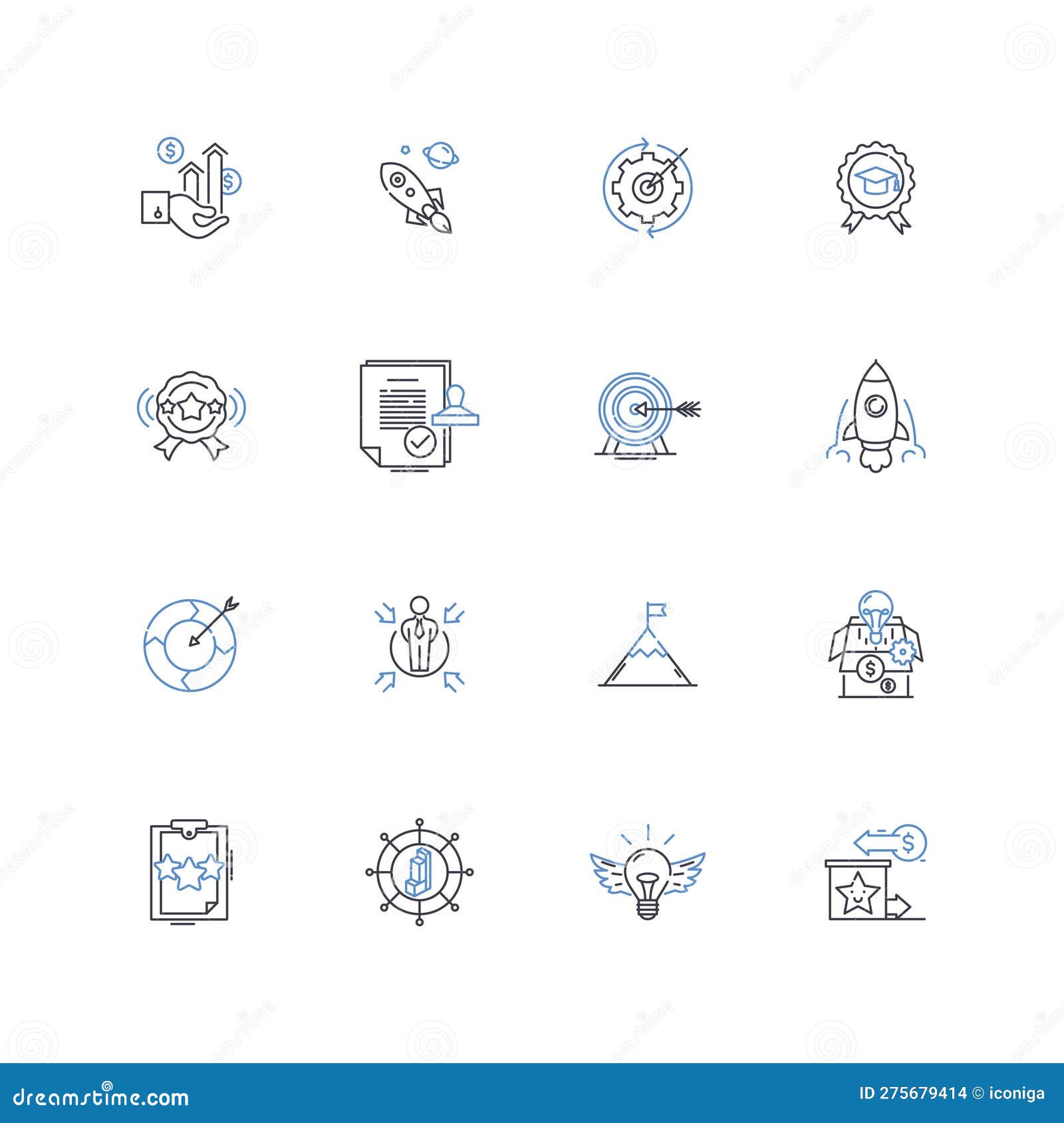 Pragmatism Line Icons Collection. Practicality, Utilitarianism, Realism ...