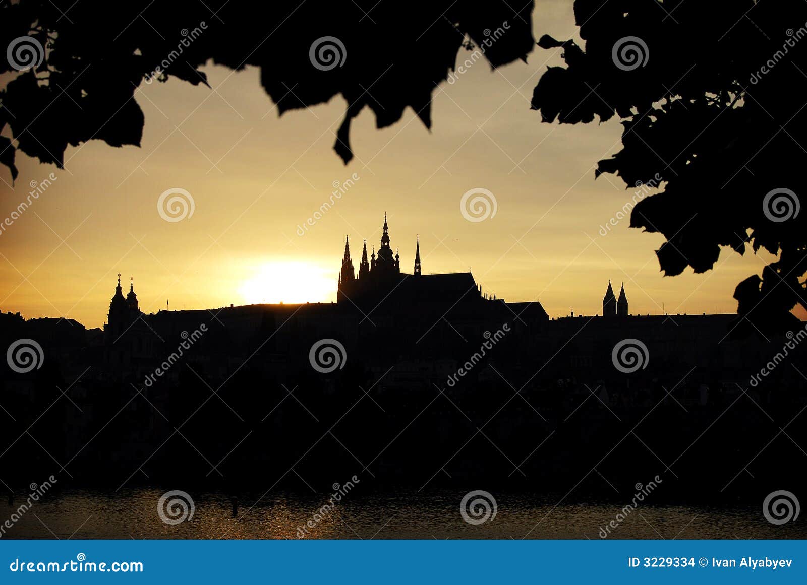 Pragsky Grad stock photo. Image of castle, praha, cathedral - 3229334