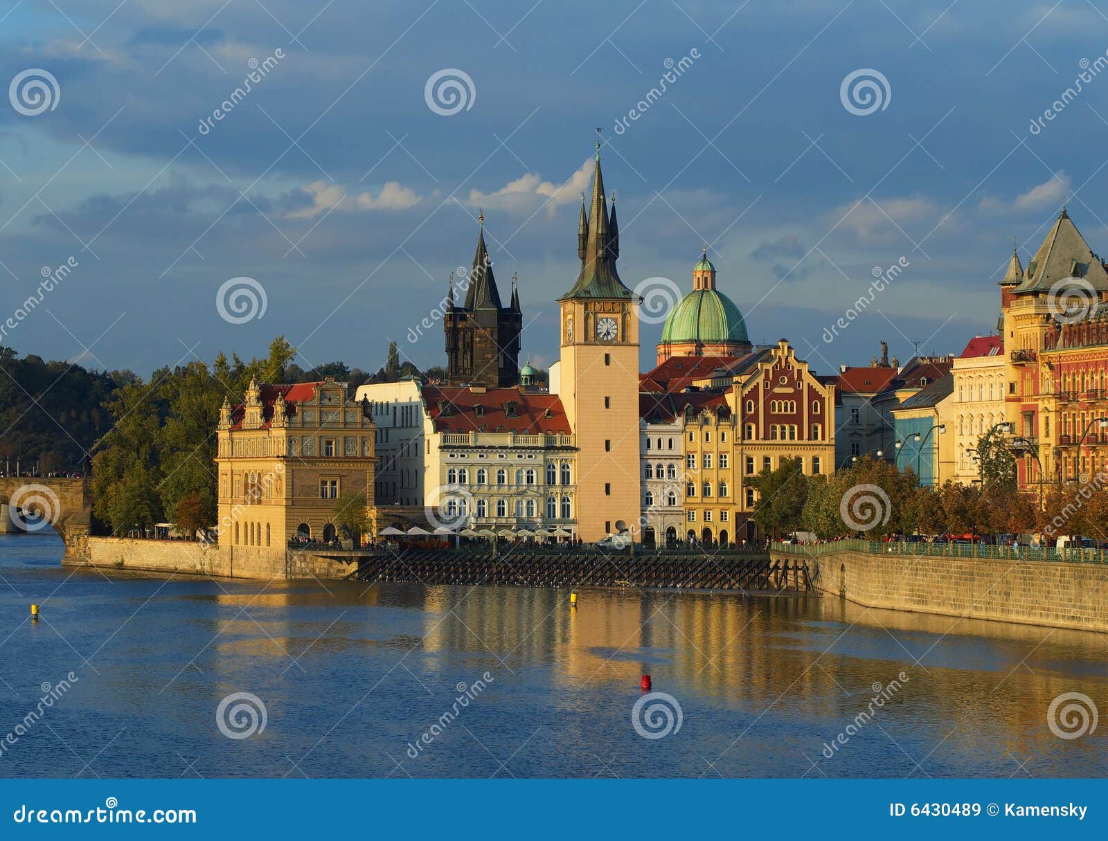 Prague-7 stock image. Image of culture, famous, place - 6430489