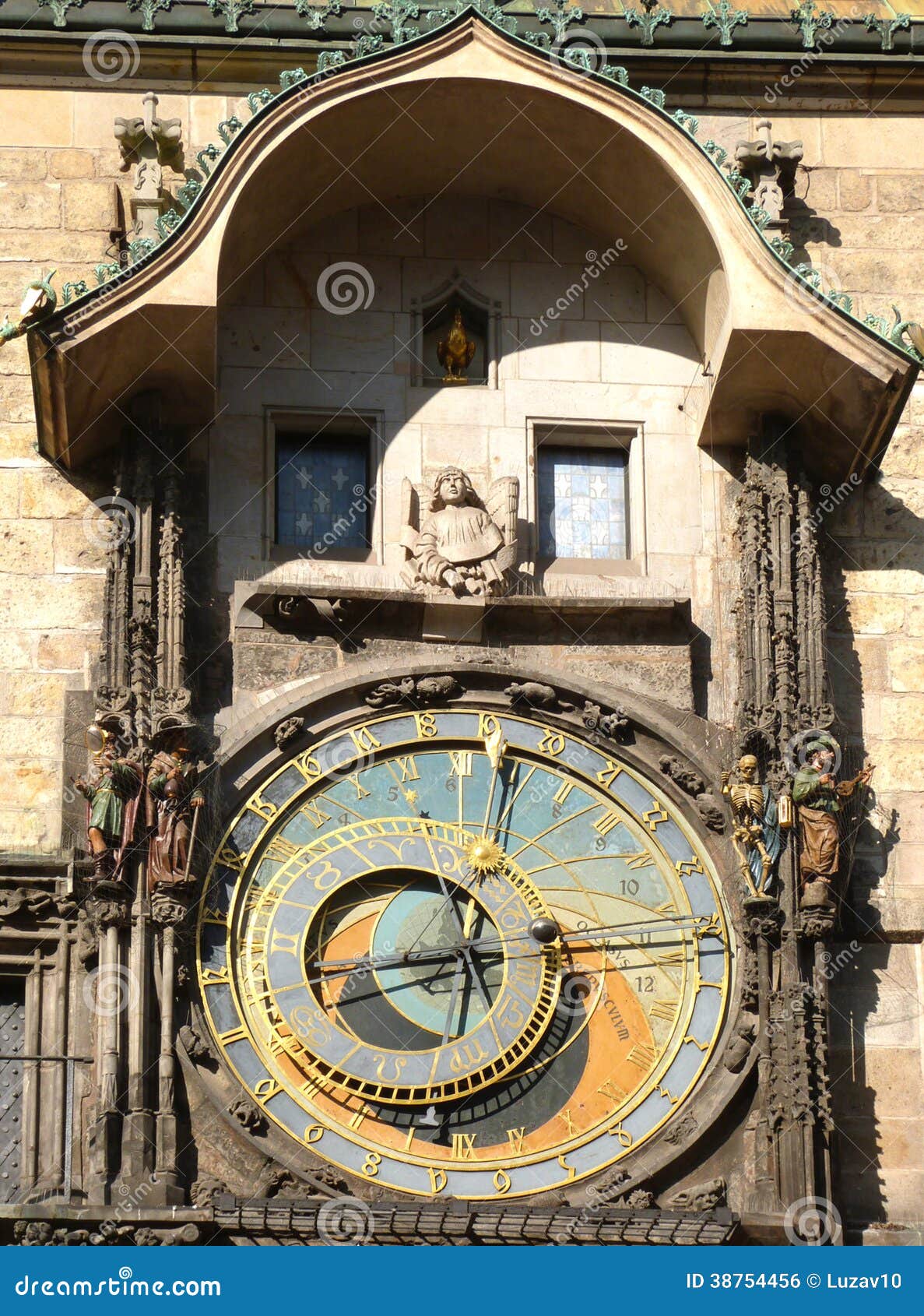Prague stock photo. Image of sculptures, historic, symbol - 38754456