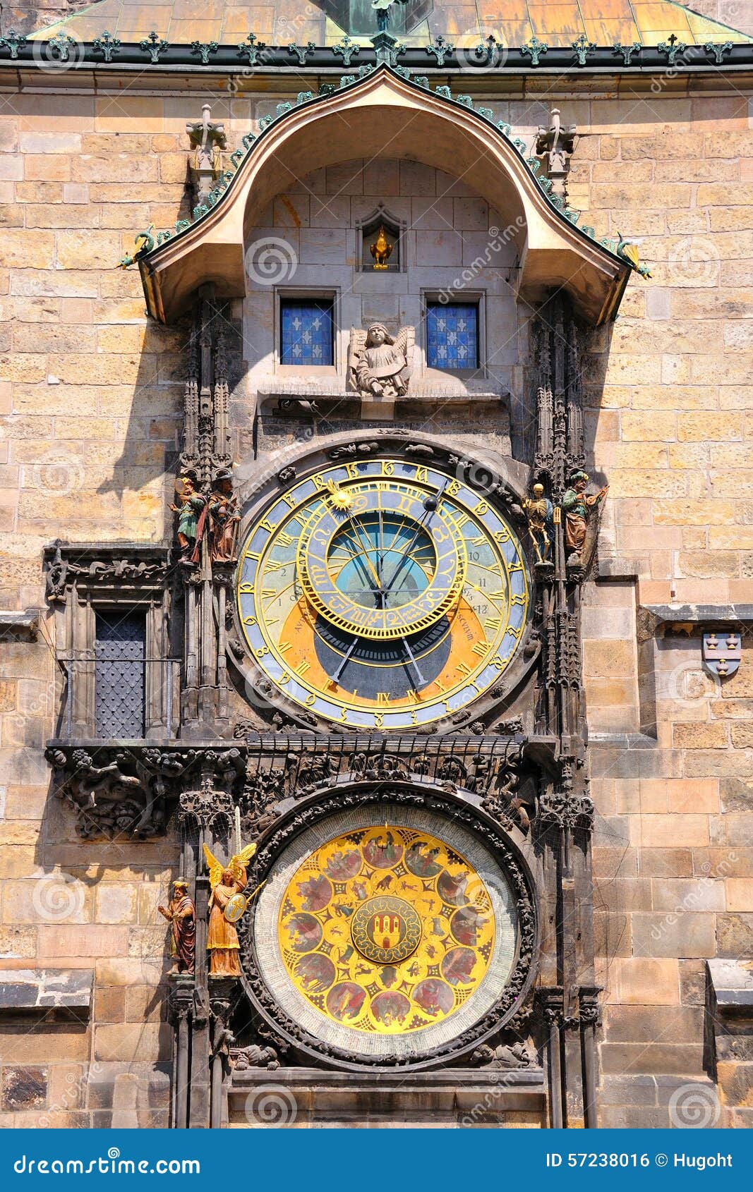 Prague Astronomical Clock, Czech Republic Stock Photo - Image of clock ...