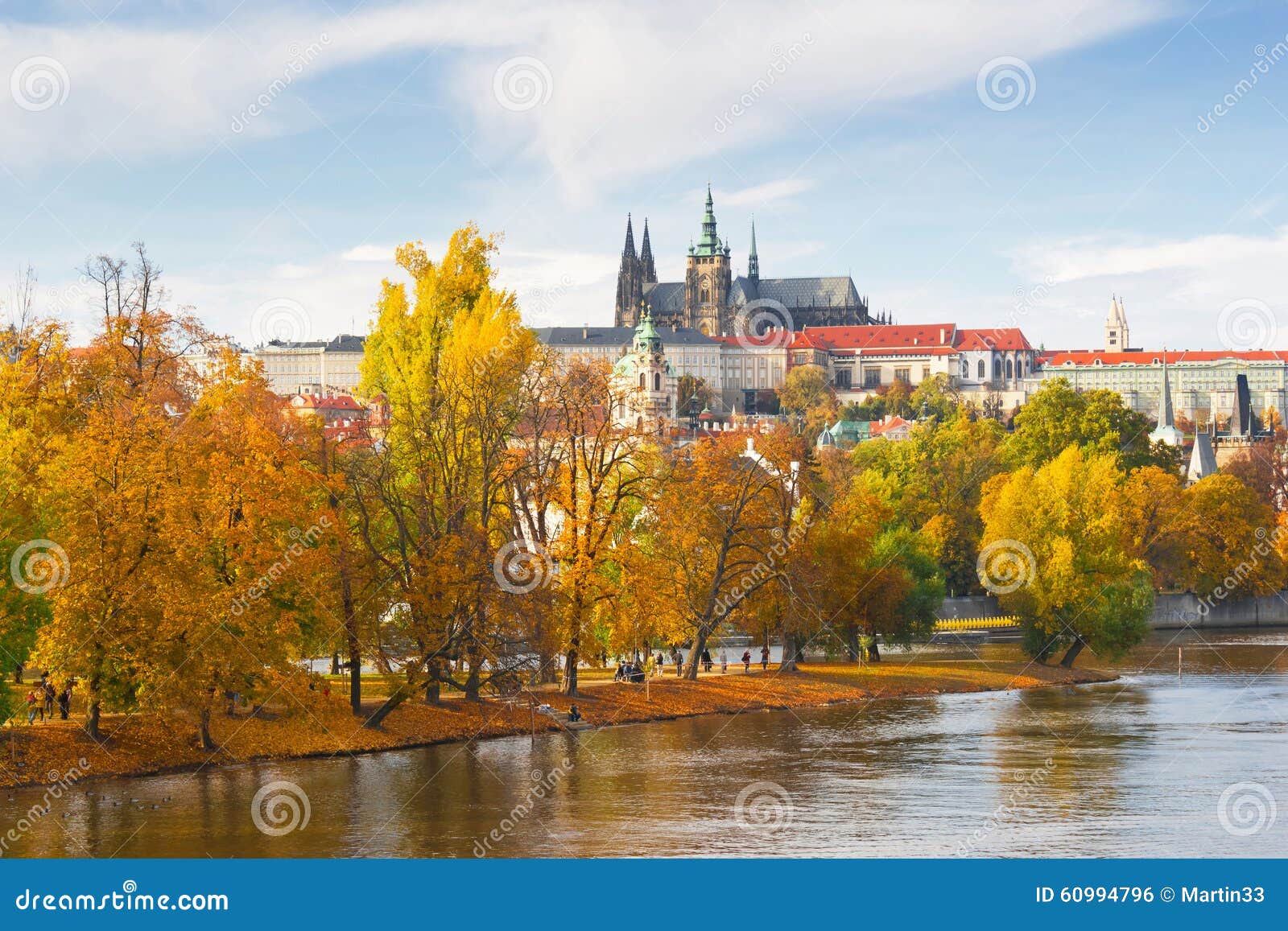 Prague autumn stock photo. Image of praha, outdoor, reflection - 60994796