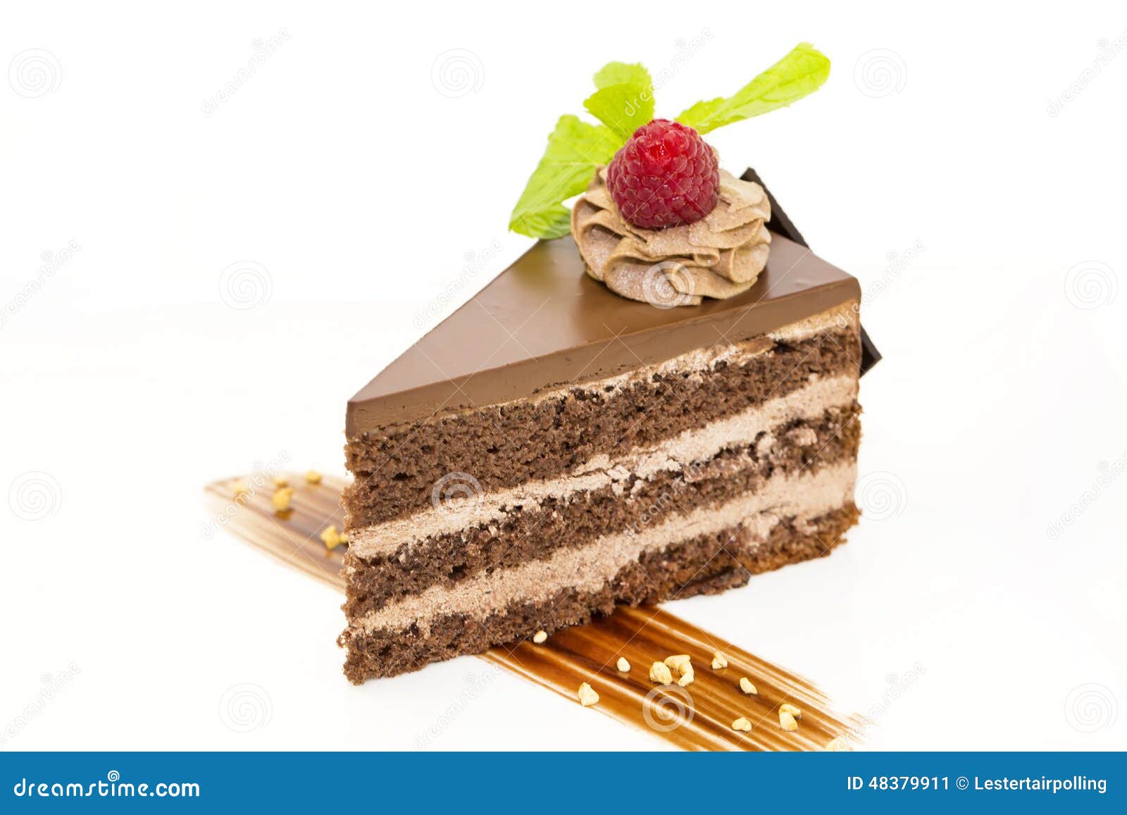 Prague cake stock image. Image of baked, bakery, cream - 48379911