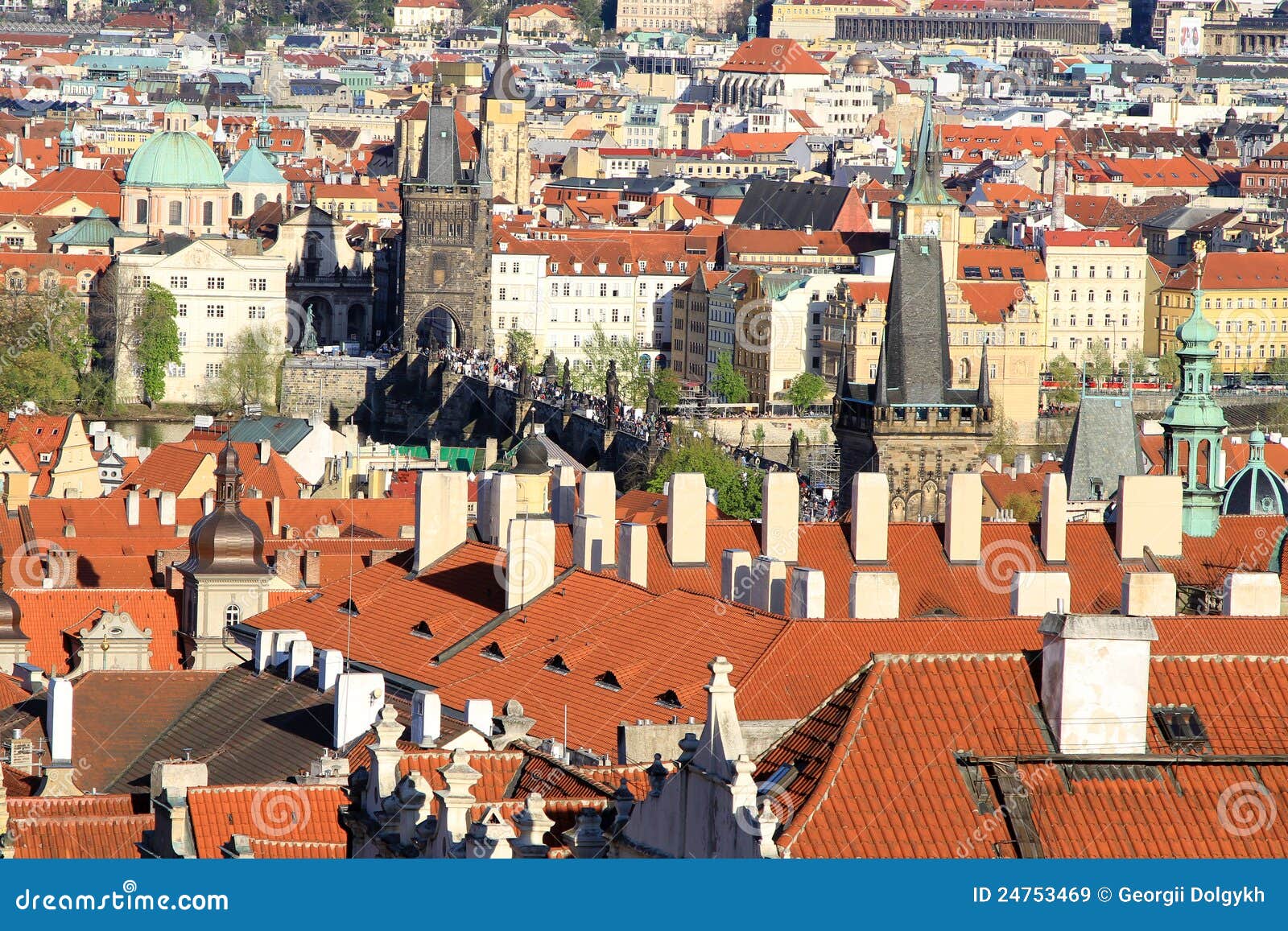 Prague, the Capital of Czech Republic Stock Image - Image of cathedral ...