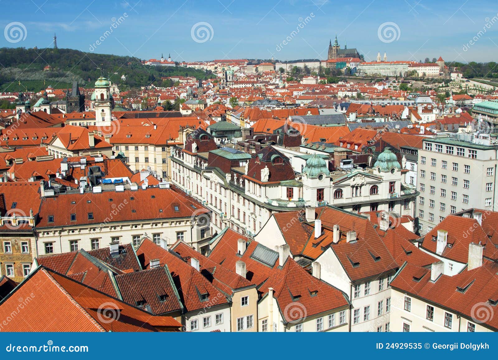 Prague, the Capital of Czech Republic Stock Image - Image of river ...