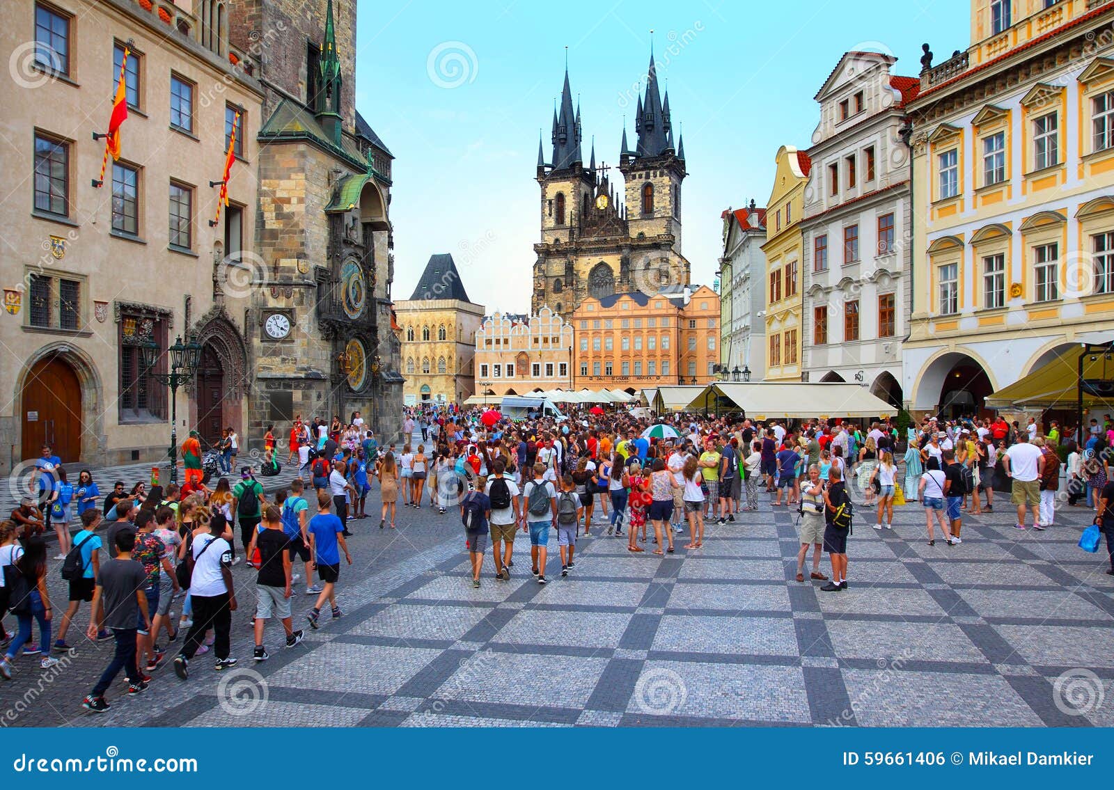 Prague, Capitale De République Tchèque Photo éditorial - Image du ...