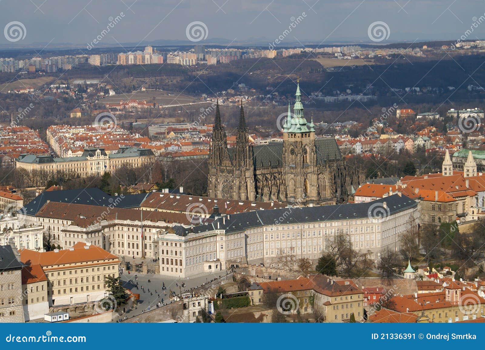 Prague Castle stock image. Image of prague, history, castle - 21336391