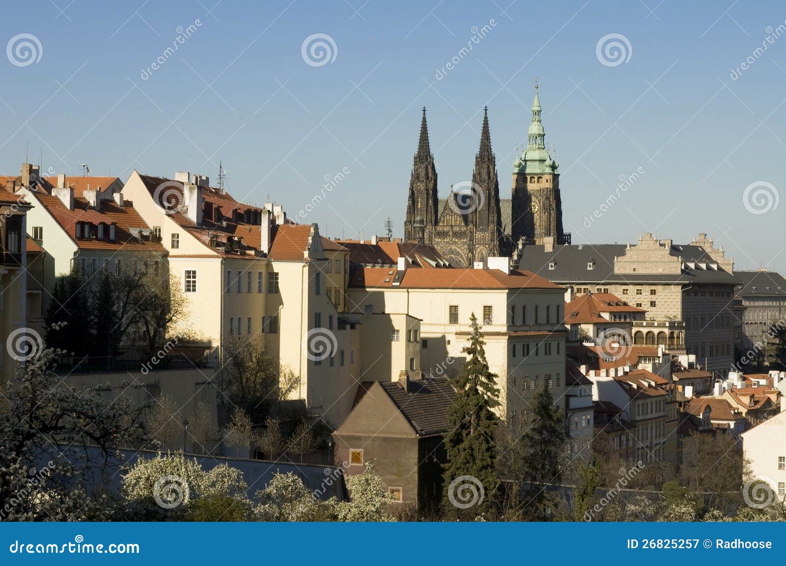 Prague castle stock image. Image of prague, czech, christianity - 26825257