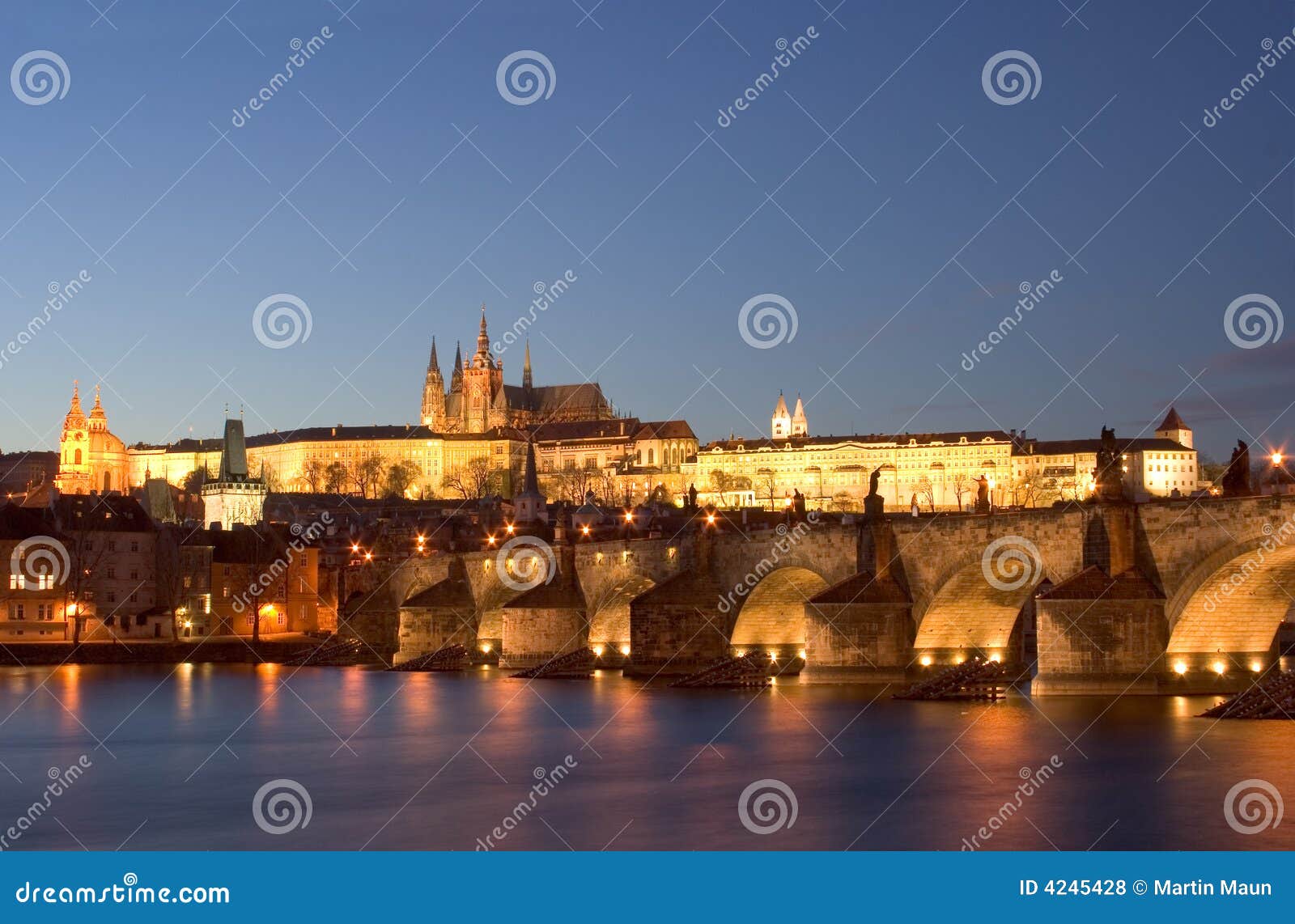 Prague Castle stock photo. Image of ancient, sight, center - 4245428