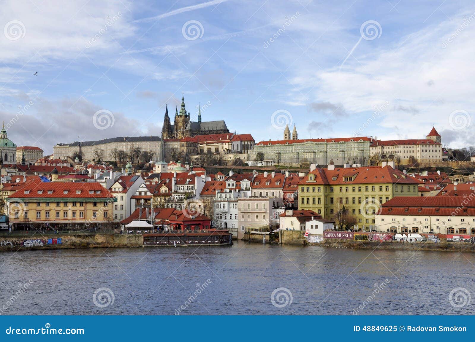 Prague castle editorial image. Image of skyline, medieval - 48849625