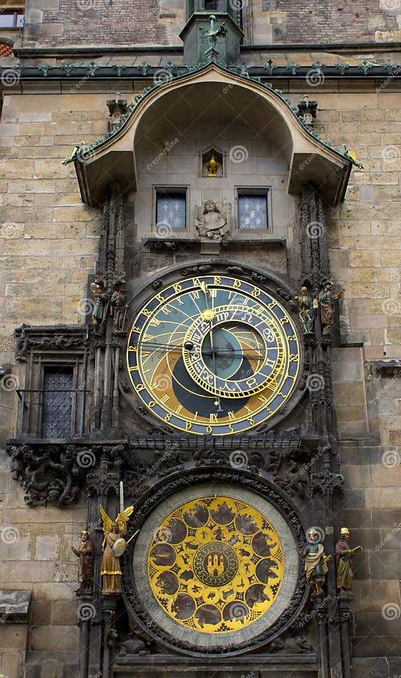Prague Clock stock photo. Image of tower, czech, characteristic - 26873000