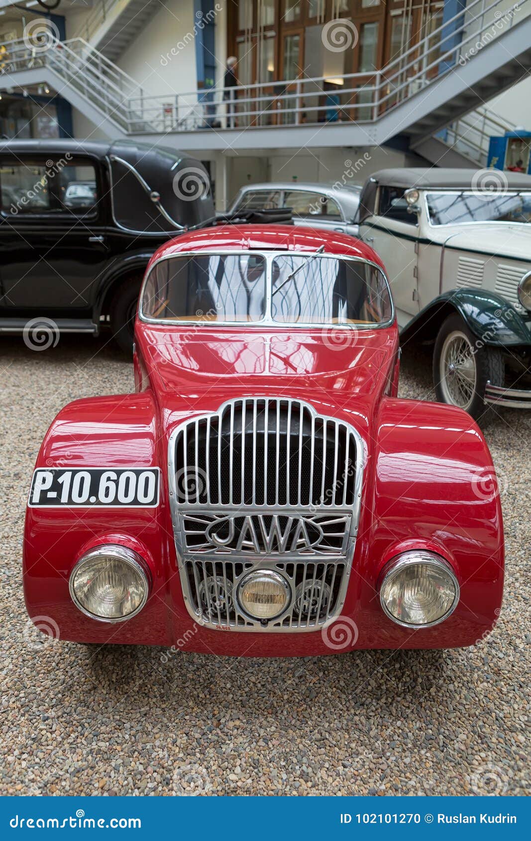 PRAGUE, CZECH REPUBLIC - MAY 2017: Car Java 750 1934 Year,in Nat ...