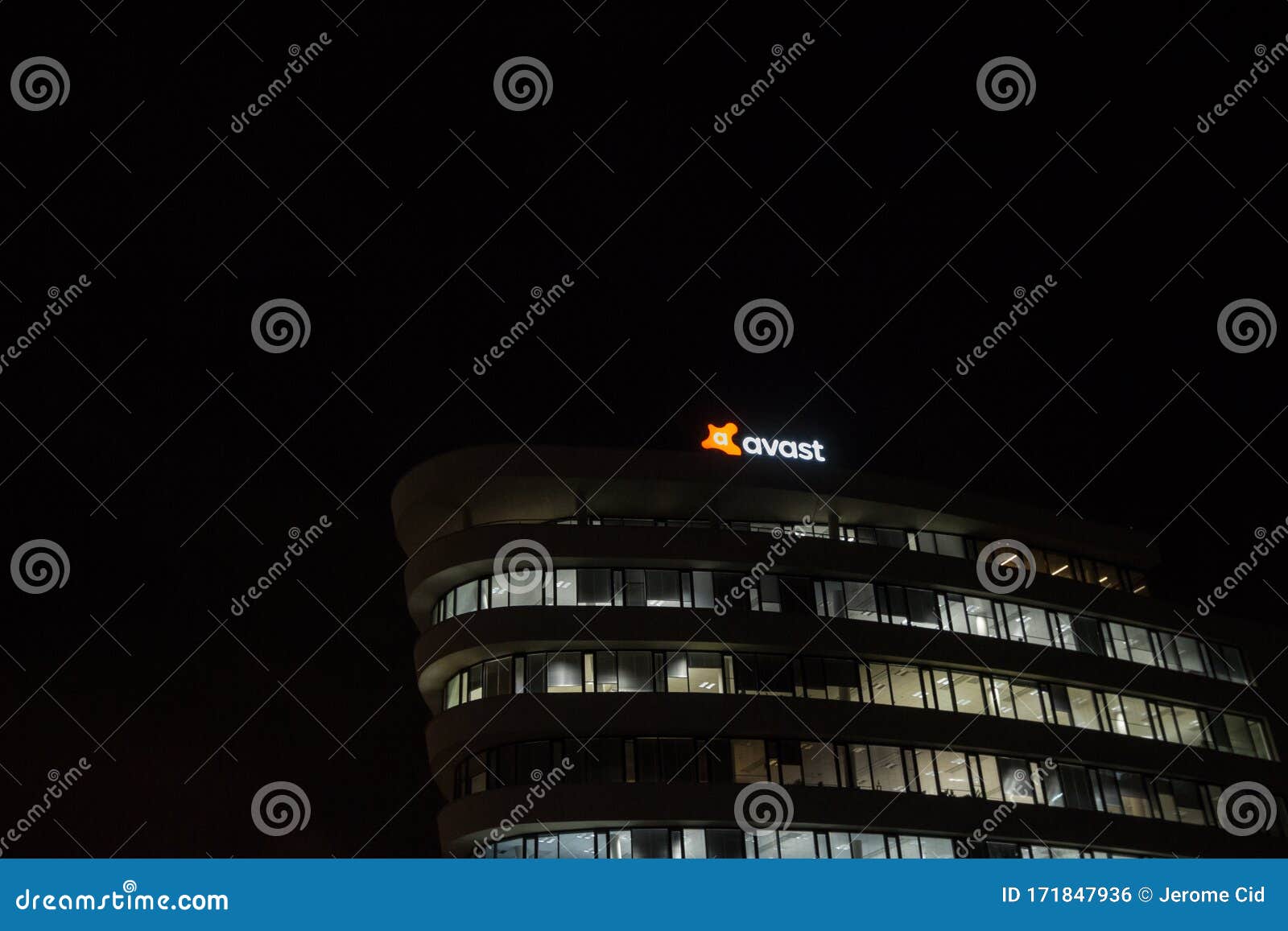 Avast Logo in Front of Their Main Office for Prague. Editorial Photo ...
