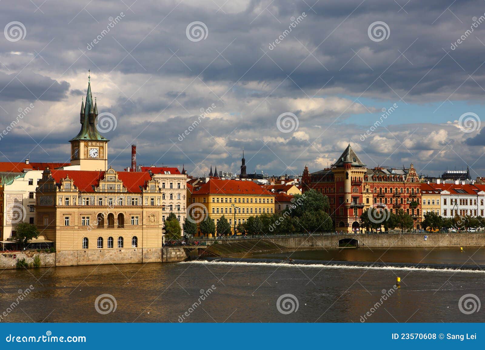 Prague,europe landmarks stock photo. Image of boat, history - 23570608