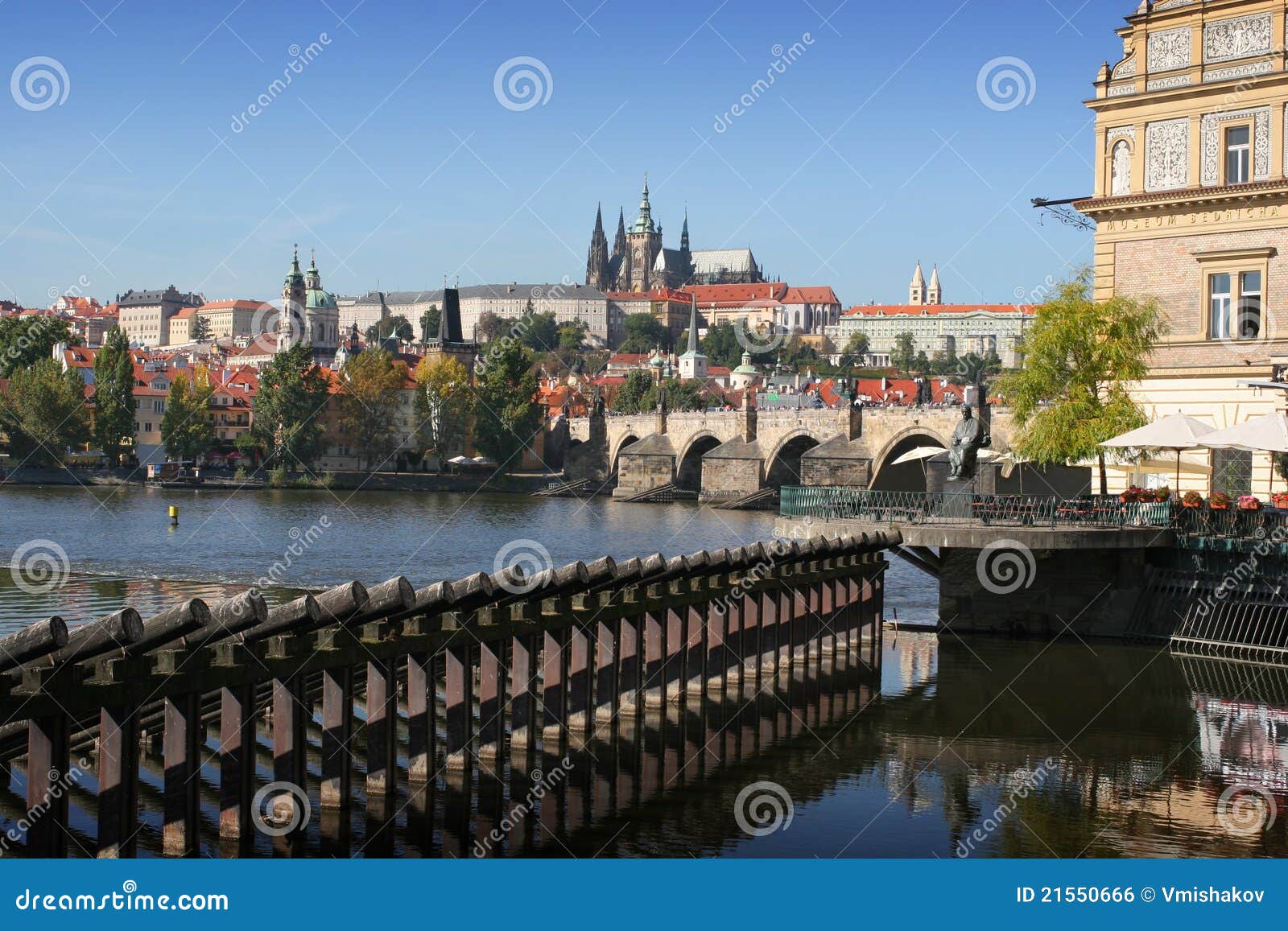 Prague gothic Castle stock photo. Image of baroque, cathedral - 21550666
