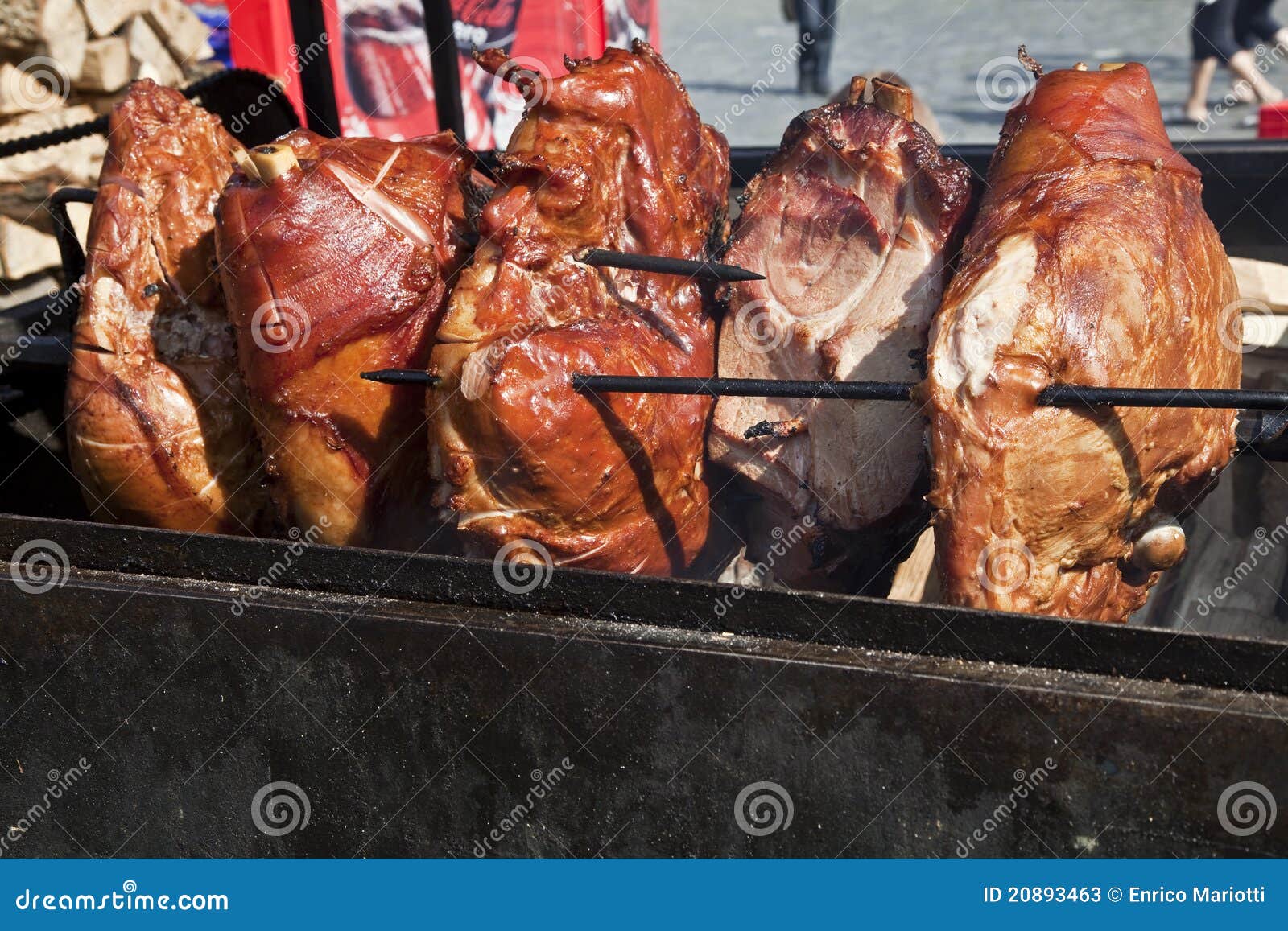 Prague ham stock image. Image of food, outdoors, pork - 20893463