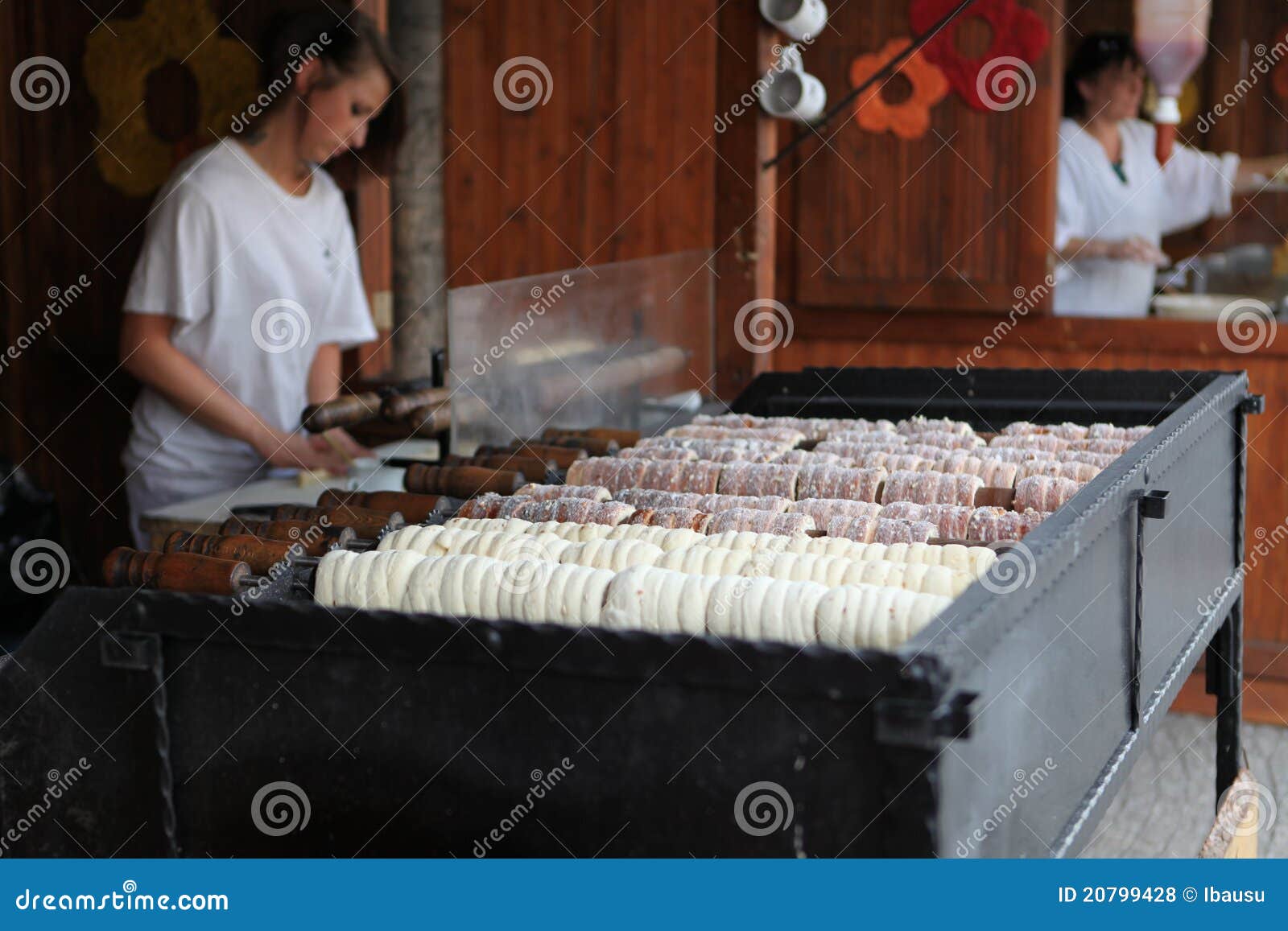 Prague local delicacy editorial stock photo. Image of street - 20799428