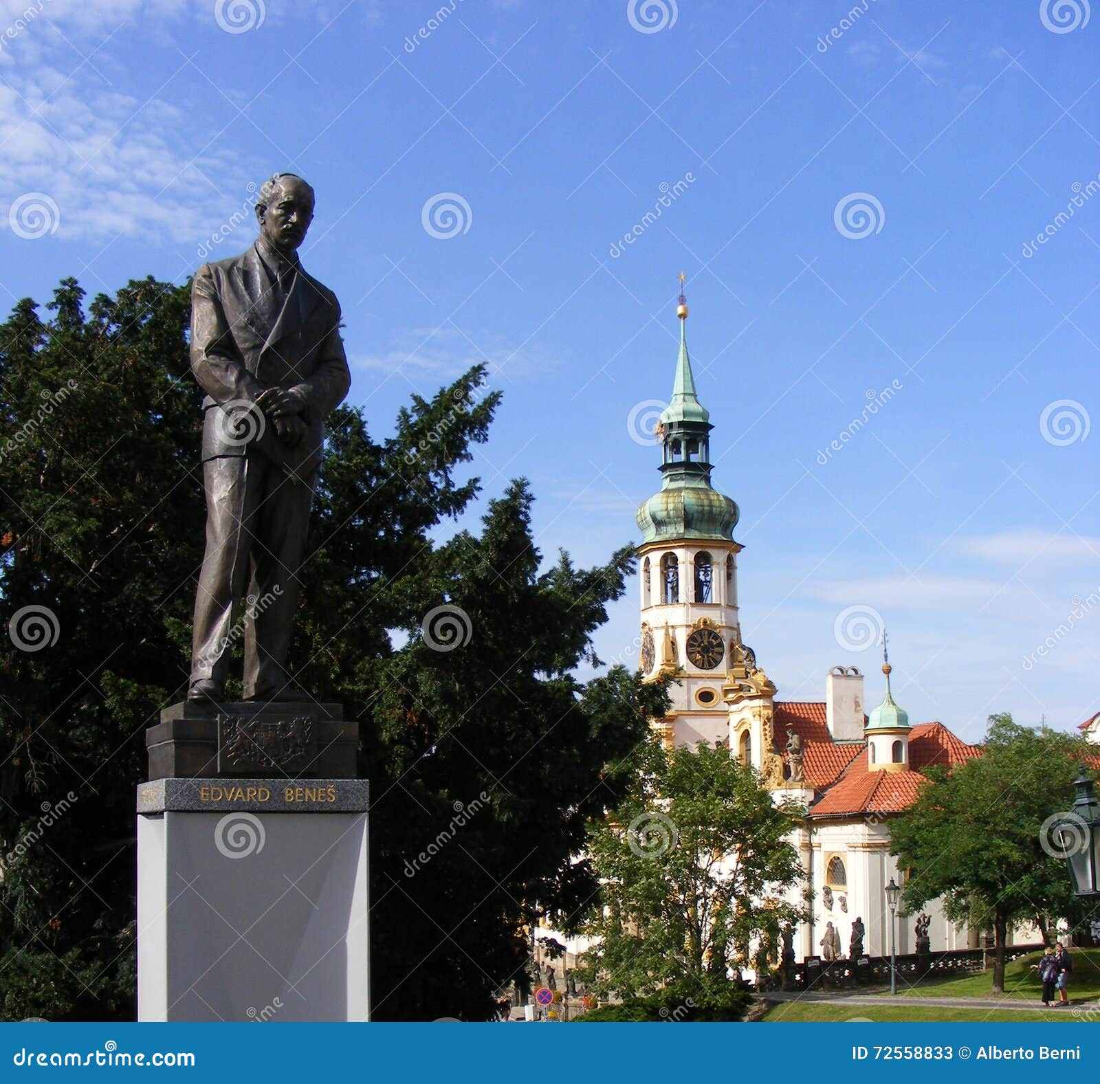 Prague - the Loretto (Loreta) Editorial Stock Photo - Image of ...