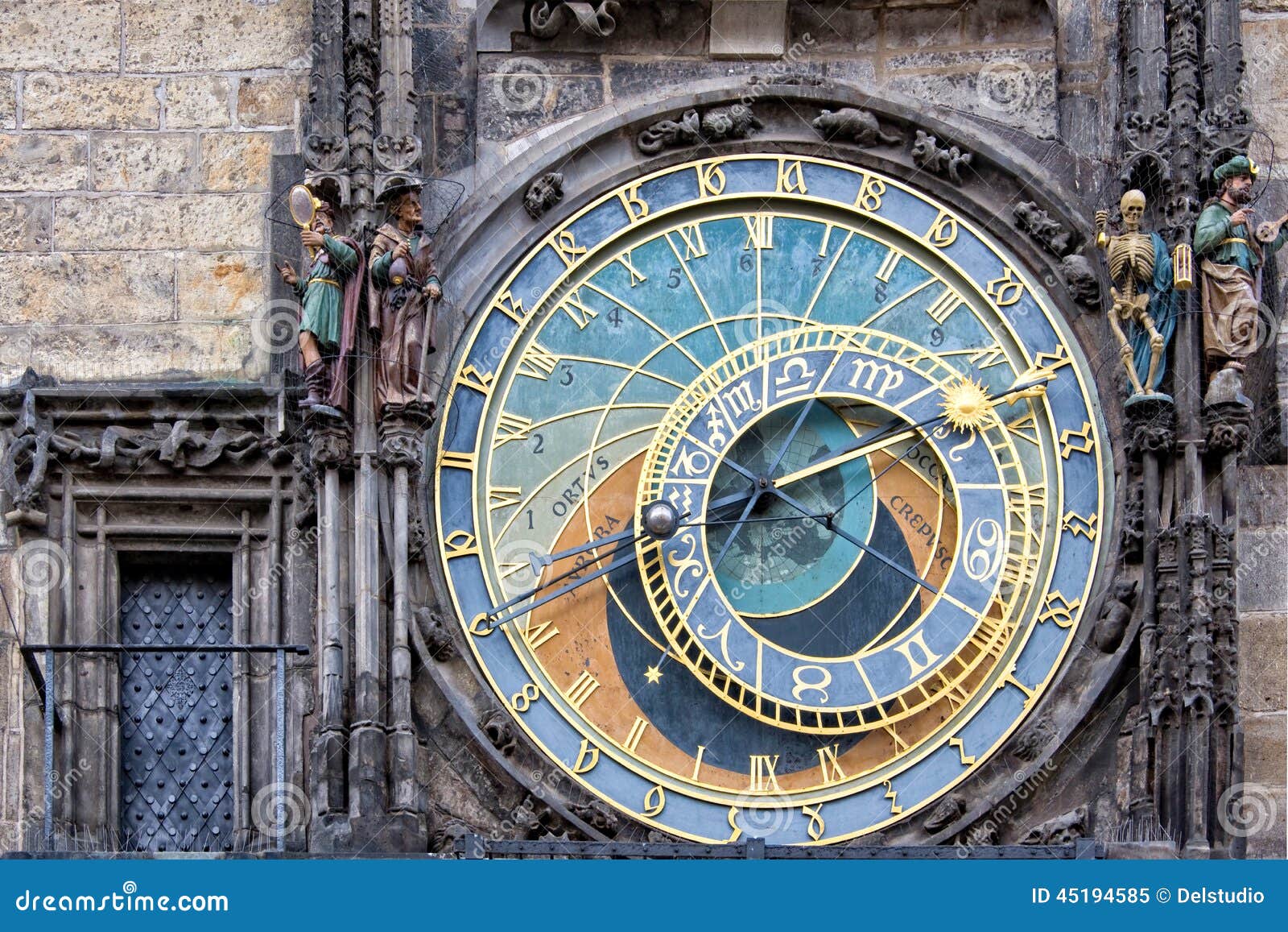 Medieval Astronomical Clock Stock Photography | CartoonDealer.com #14496620