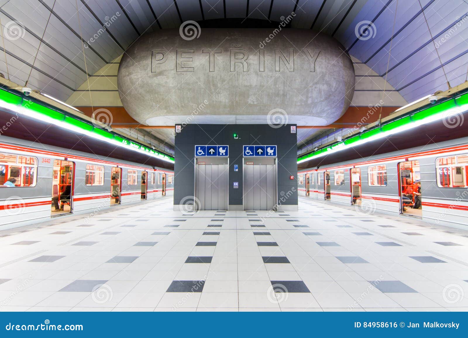 Prague Metro editorial photo. Image of prague, exposure - 84958616