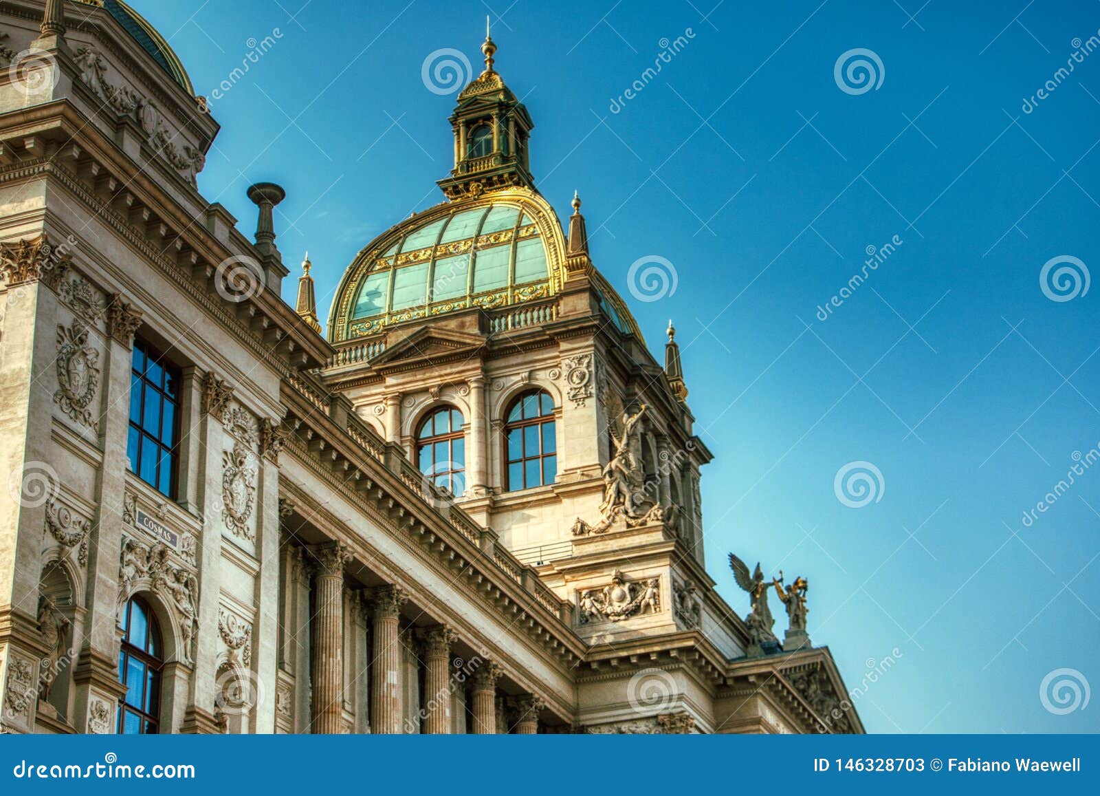 Prague National Museum editorial stock photo. Image of praha - 146328703