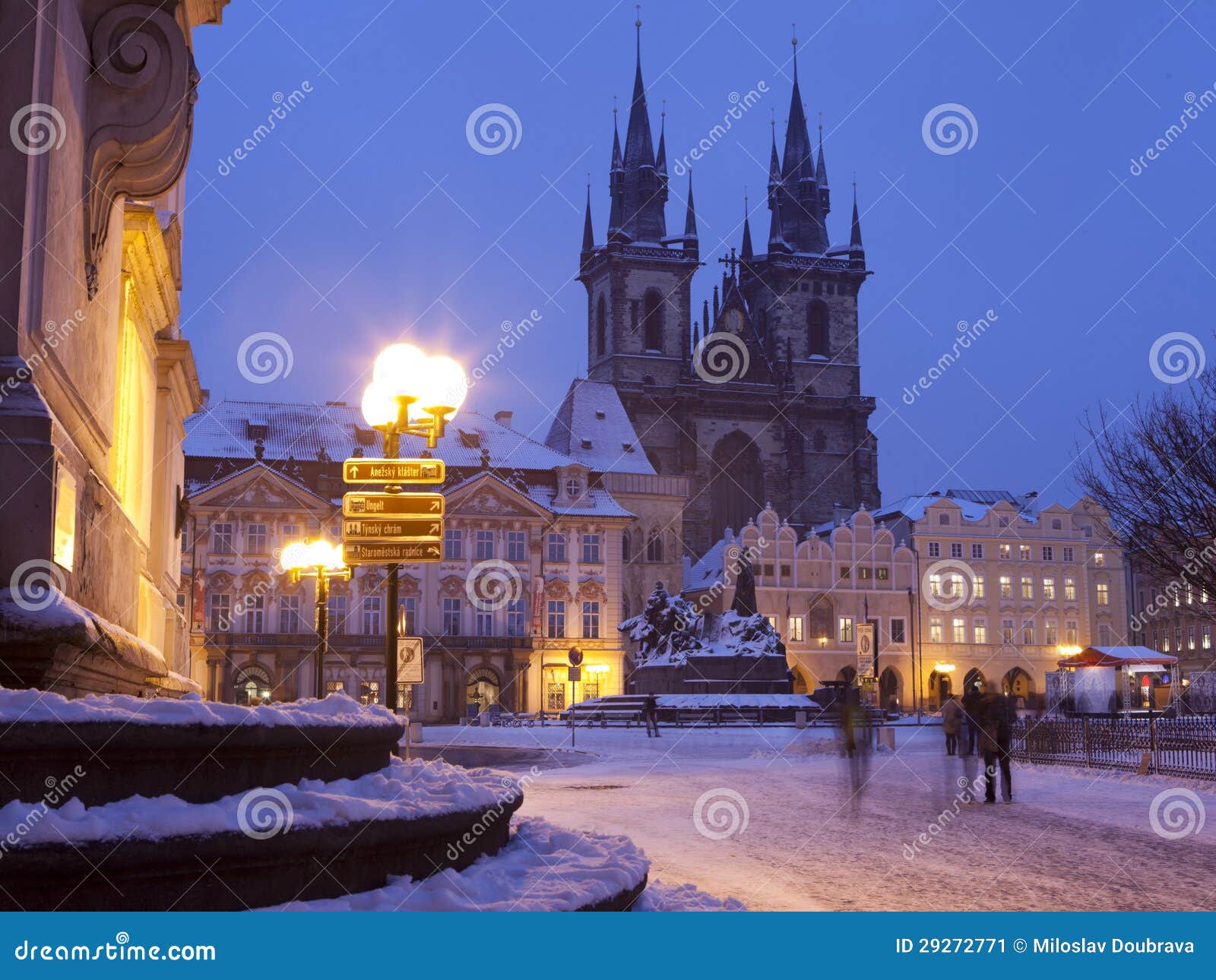 Prague , Old town square stock image. Image of architecture - 29272771