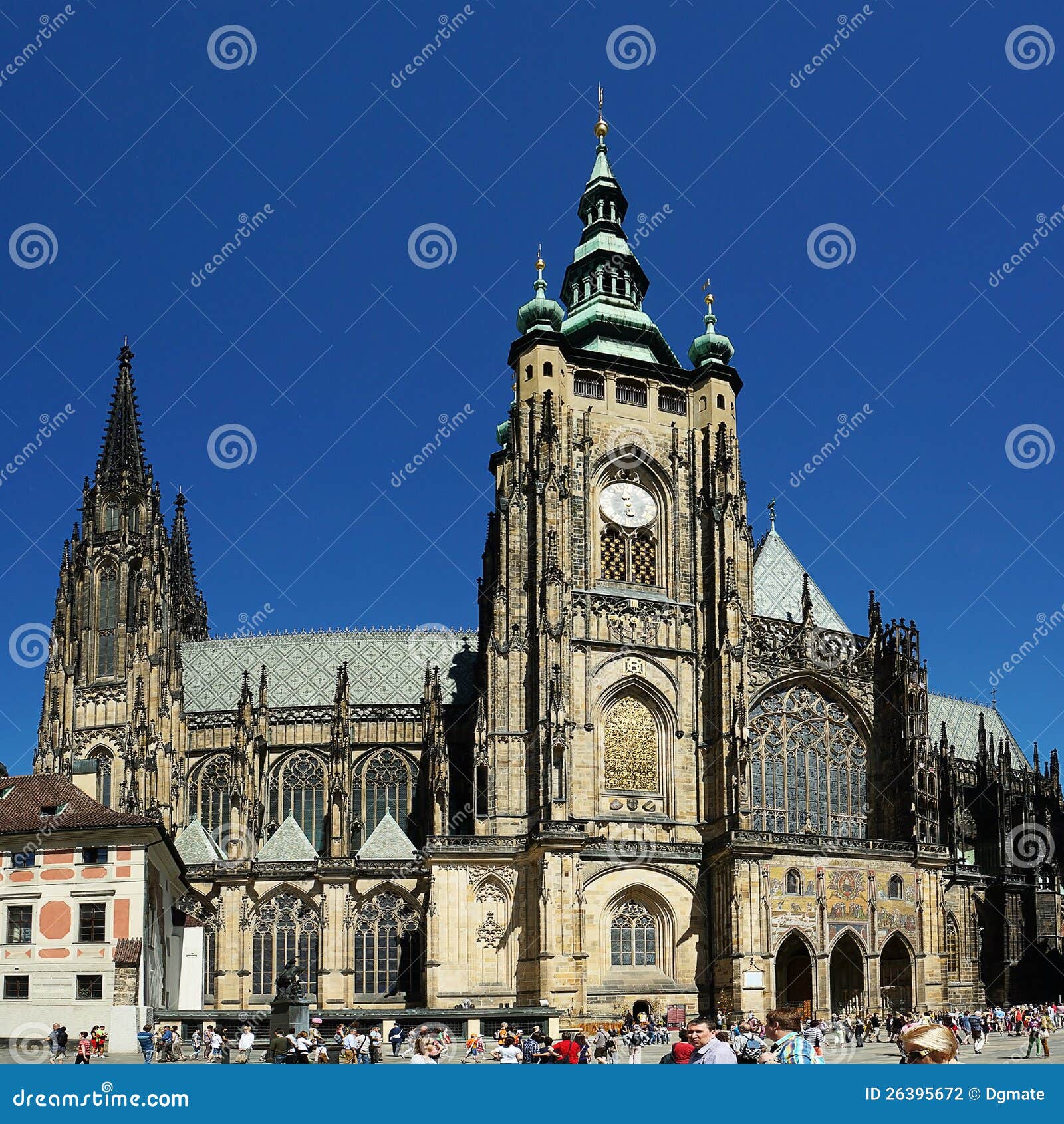 Prague President s Castle editorial photography. Image of public - 26395672