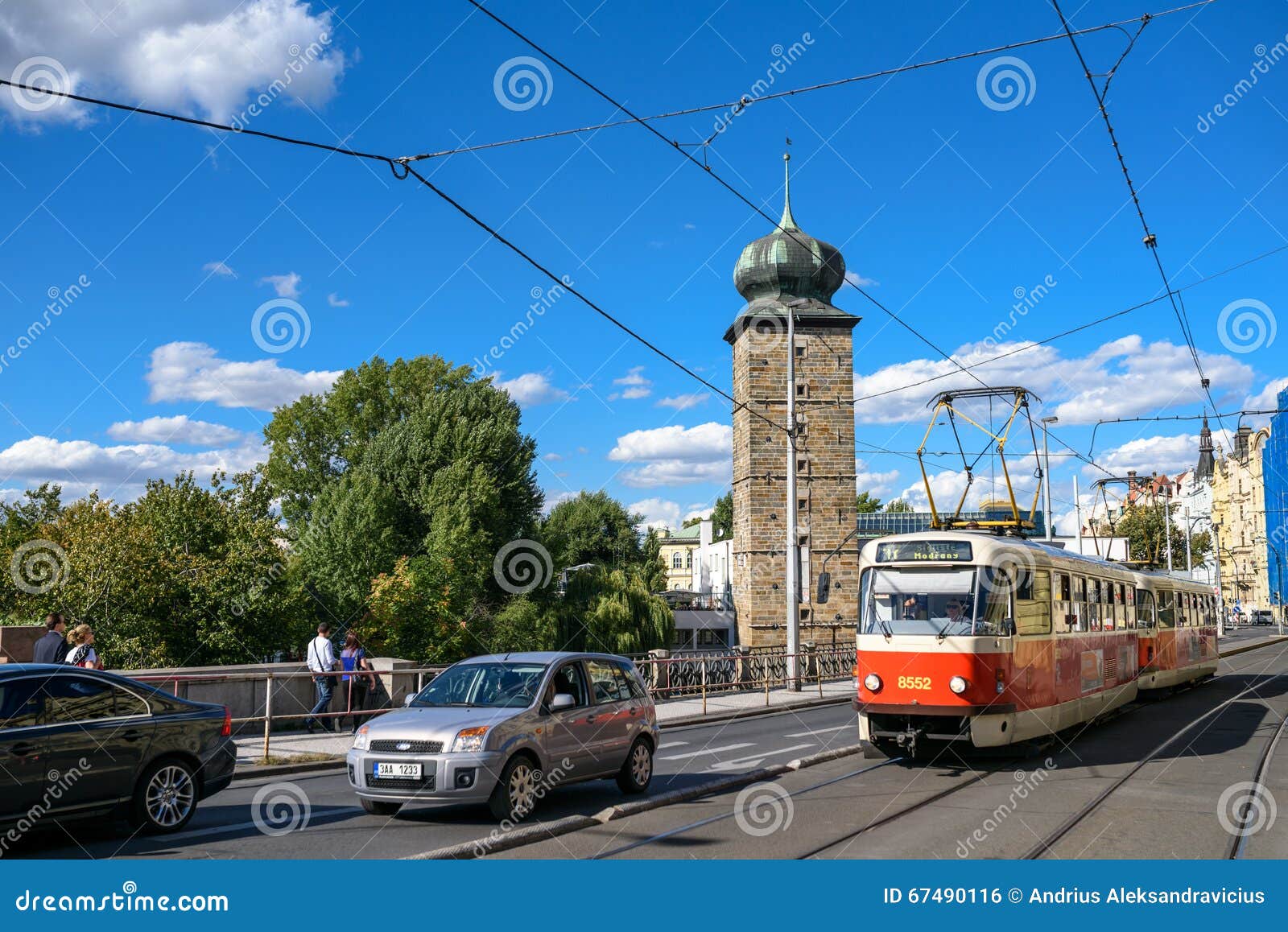 Prague Public Transport editorial photo. Image of republic - 67490116