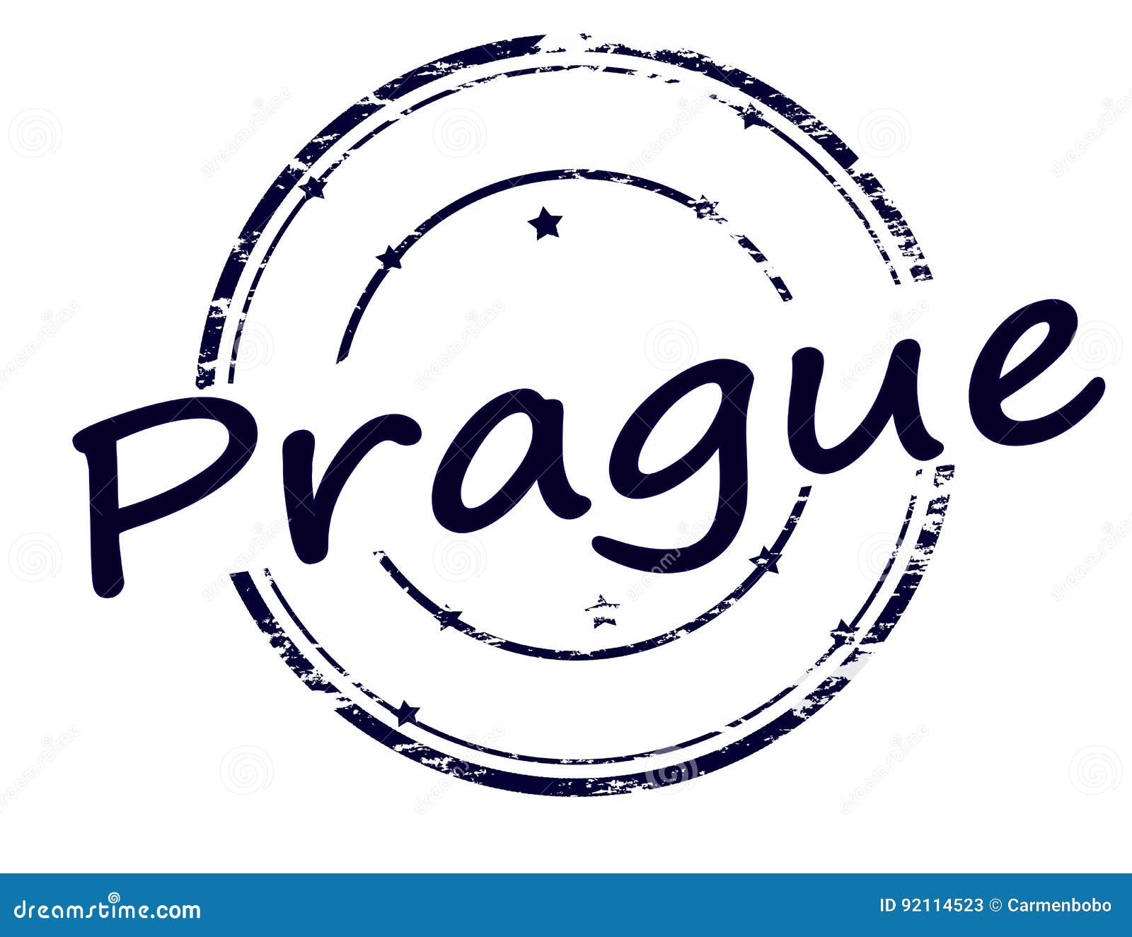 Prague stock illustration. Illustration of prague, sign - 92114523