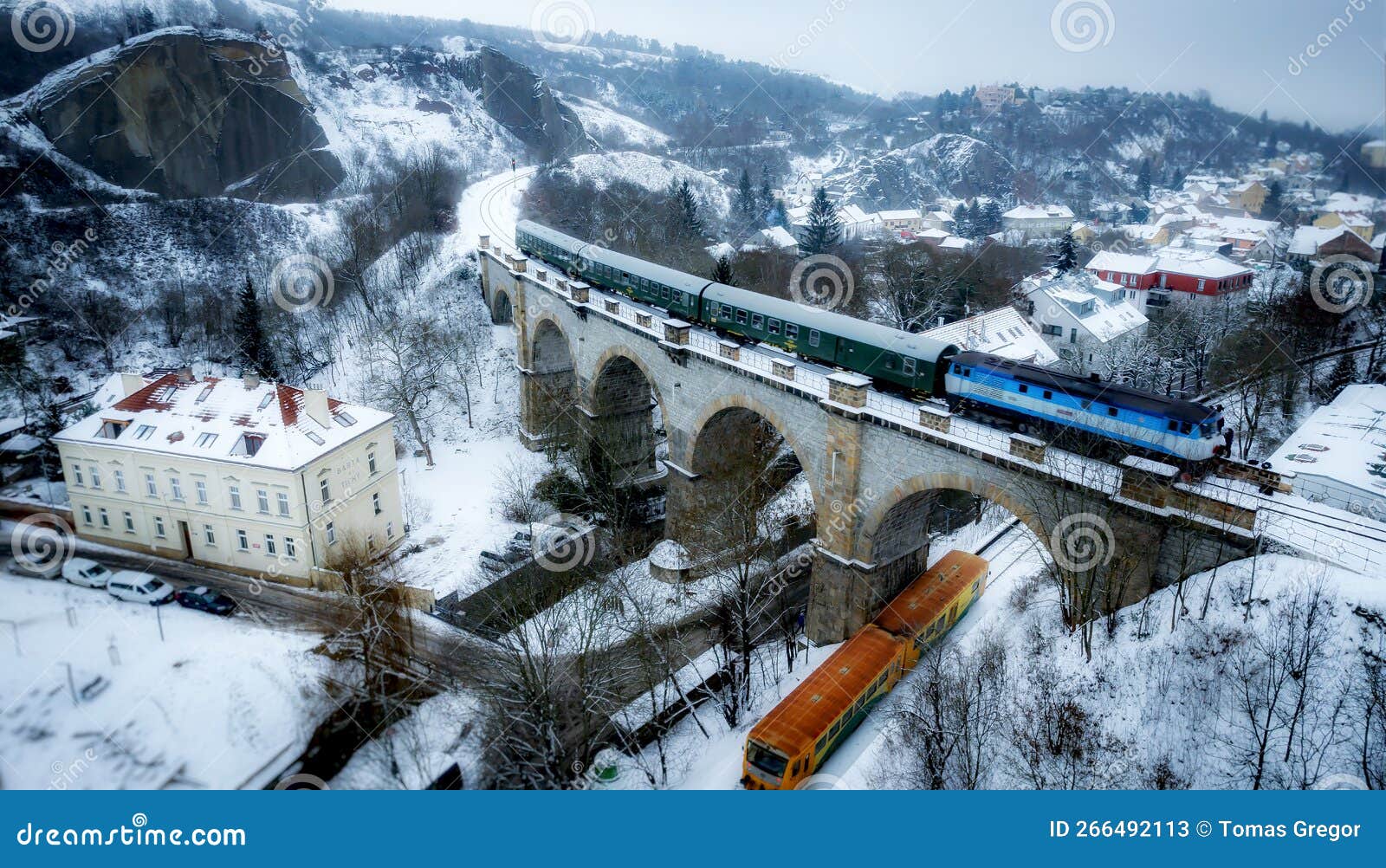 Prague Semmering, Prokop Valley Stock Image - Image of district, blue ...