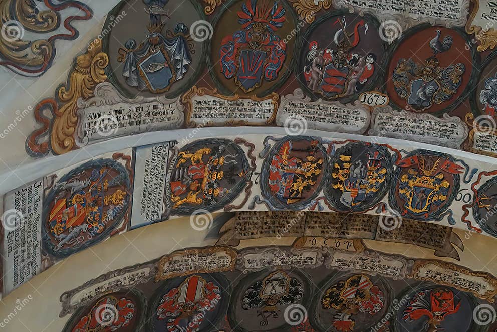 Coats of Arms Heraldry of Bohemian Nobility Editorial Stock Photo ... Coats of Arms Heraldry of Bohemian Nobility Editorial Stock Photo ...