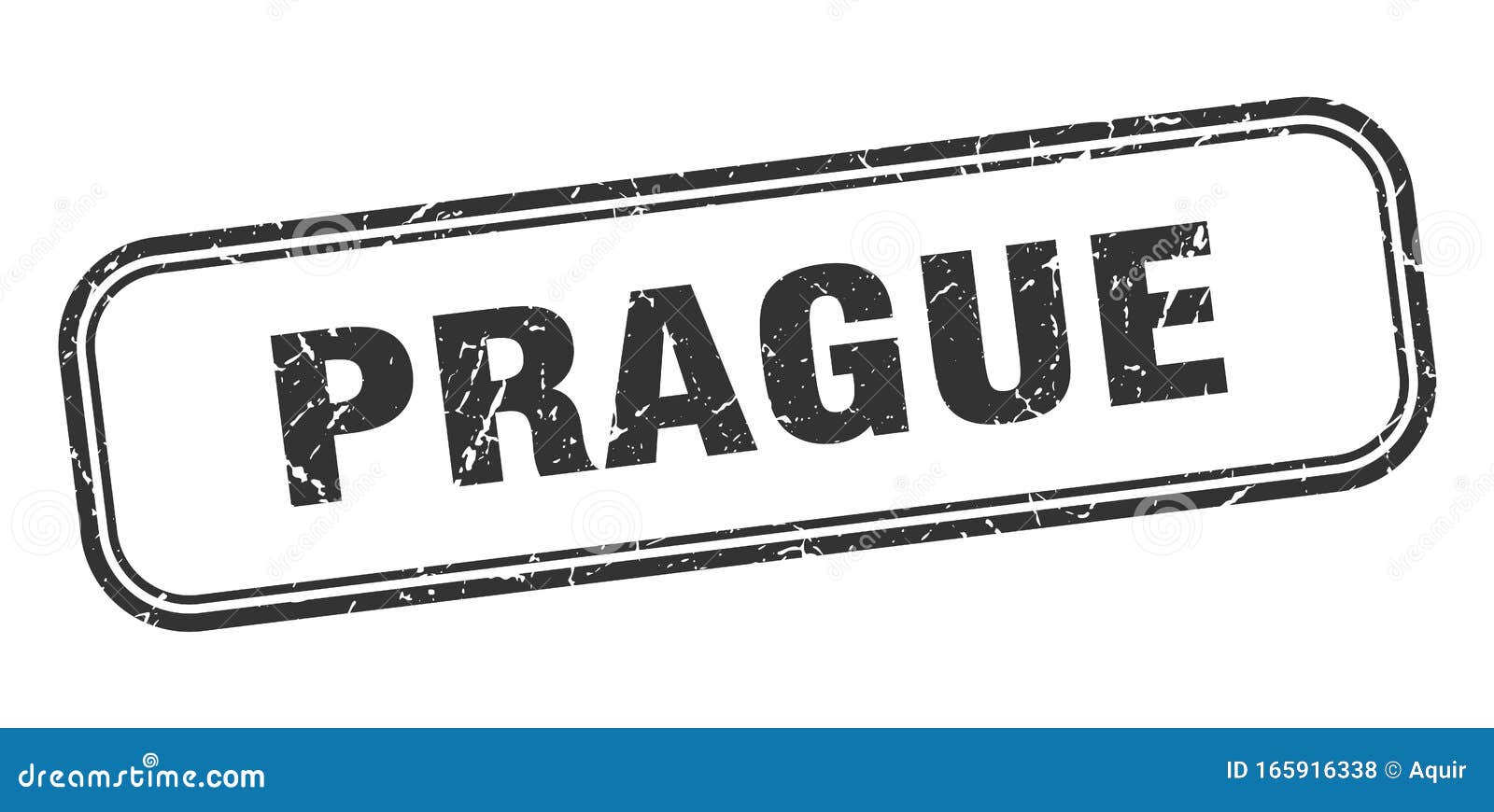 Prague Stamp. Prague Grunge Isolated Sign Stock Vector - Illustration ...