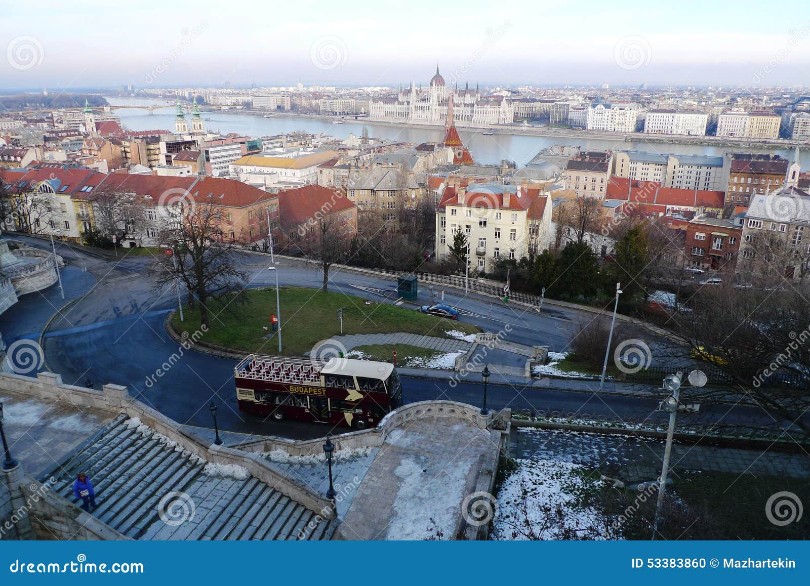 Prague Statue Square, Top View Editorial Image - Image of cool ...
