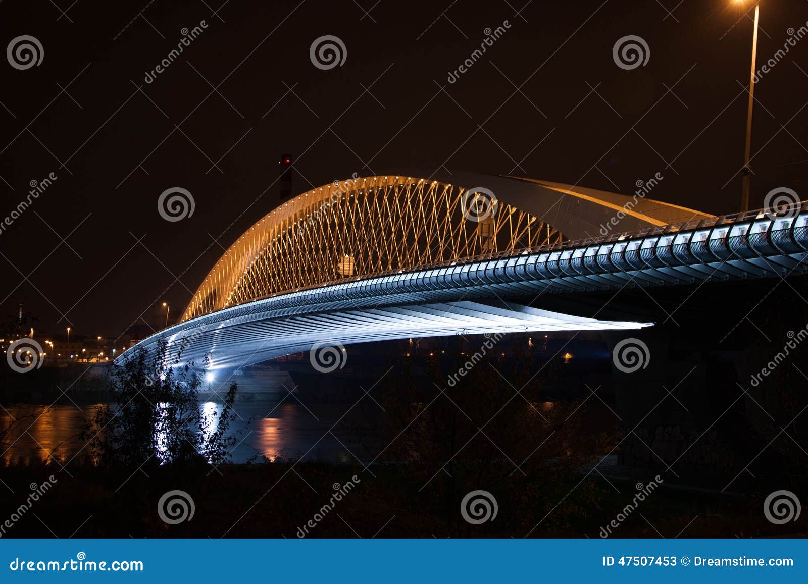 Prague Troja Bridge - Detail Of Top Part, Modern Architecture ...