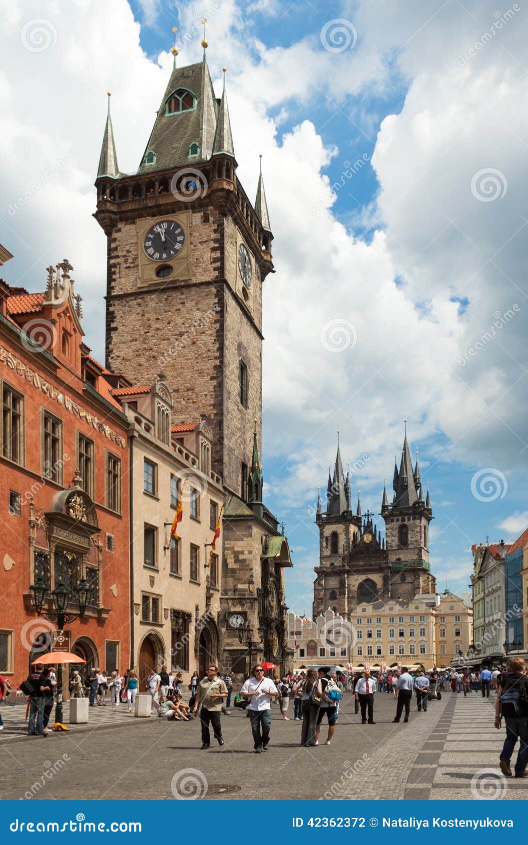 Prague Watch editorial photography. Image of clock, locations - 42362372
