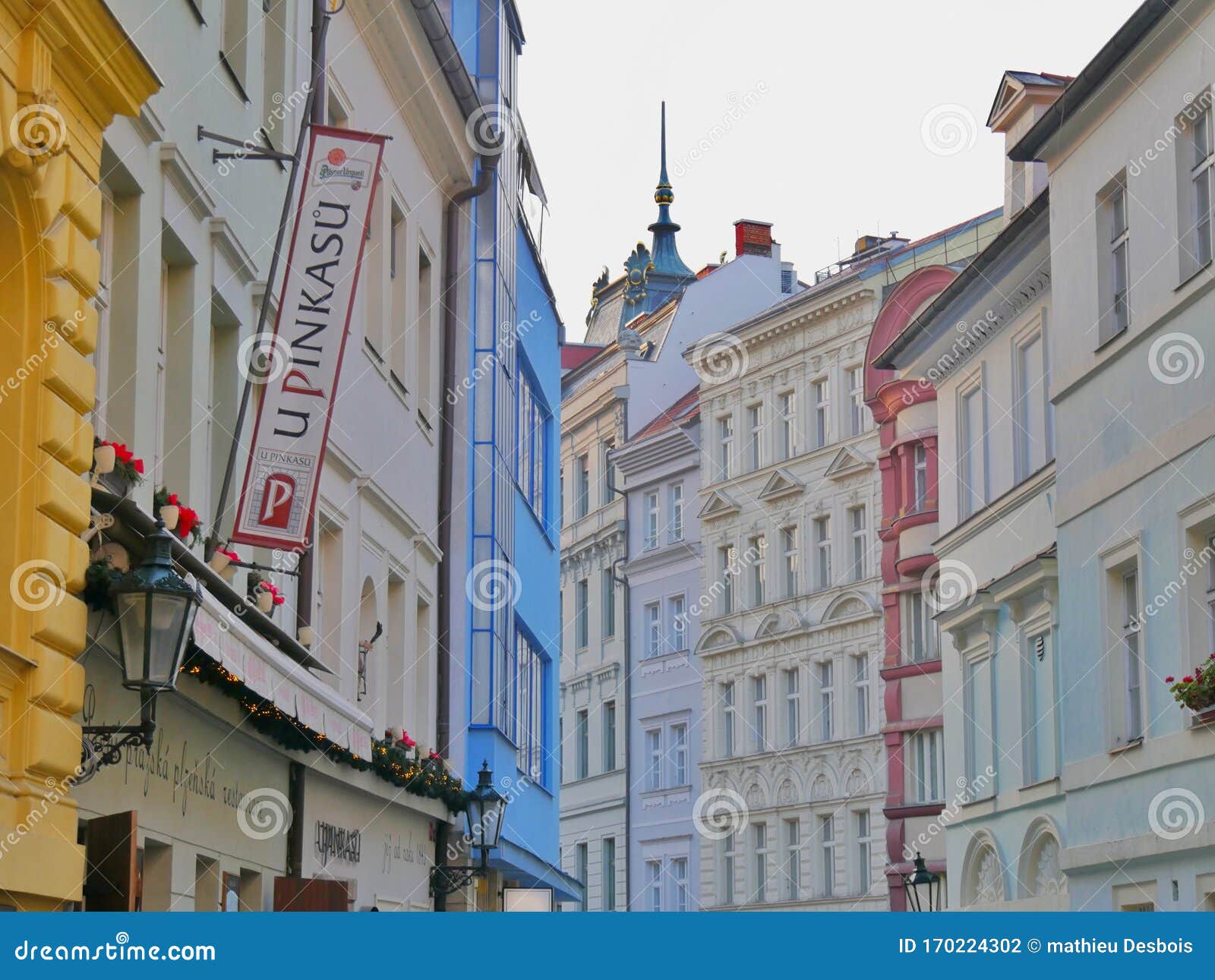 This is Praha street editorial photography. Image of praha - 170224302