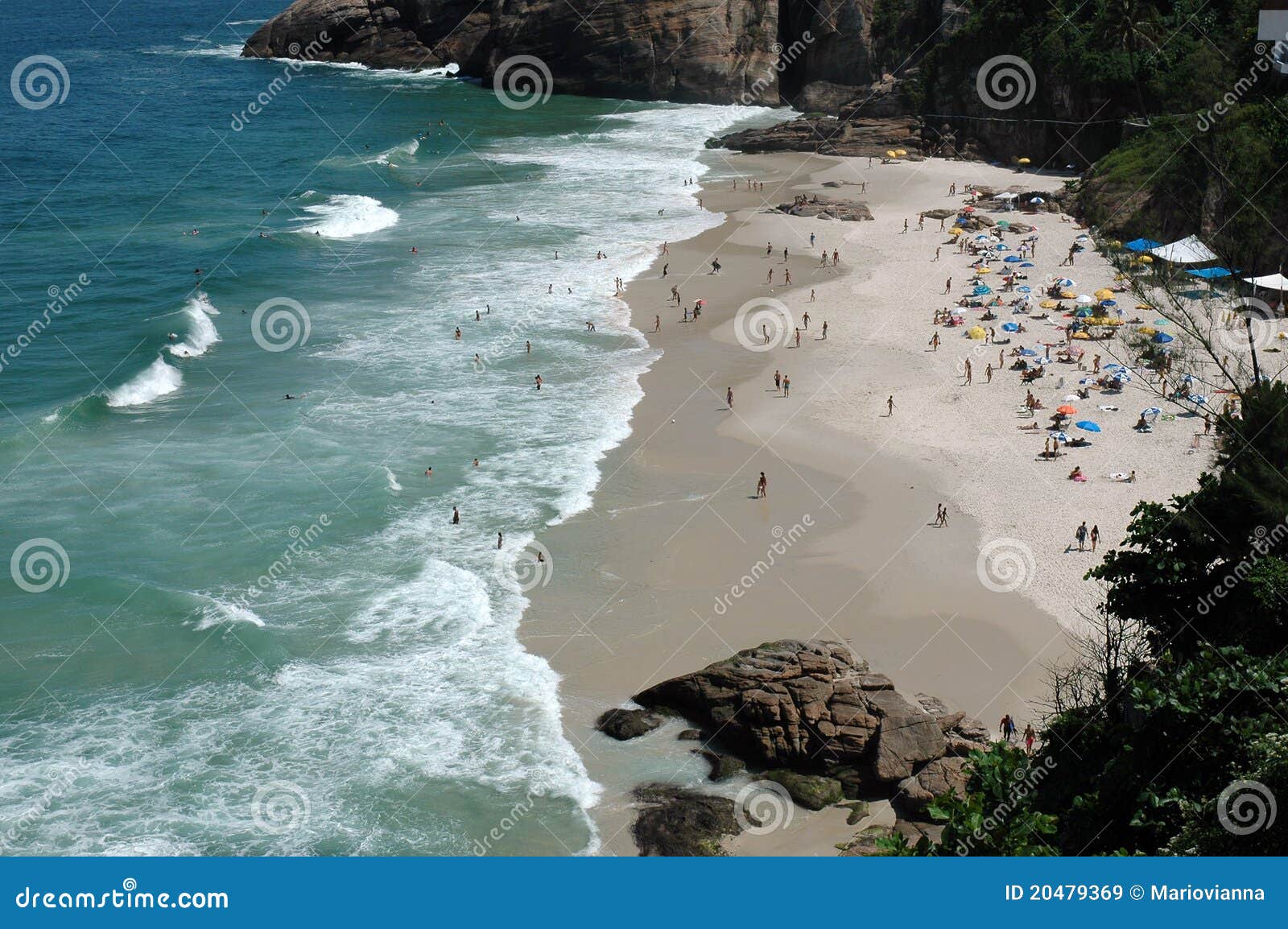 Praia Da Joatinga - Rio De Janeiro Stock Image - Image of people, praia ...