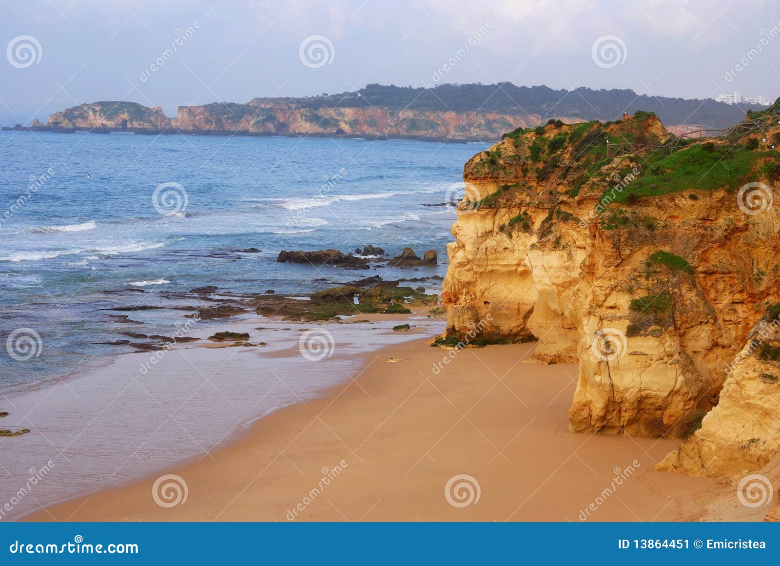 Praia da Rocha, Algarve stock image. Image of rocky, exotic - 13864451