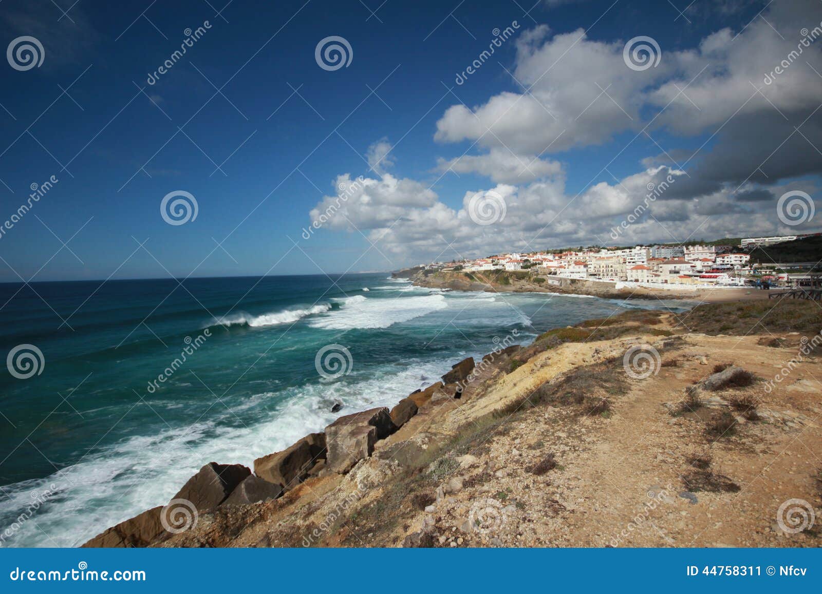 Praia Das Macas In Sintra, Portugal Near Village Pinhal Da Nazare ... Praia Das Macas In Sintra, Portugal Near Village Pinhal Da Nazare ...