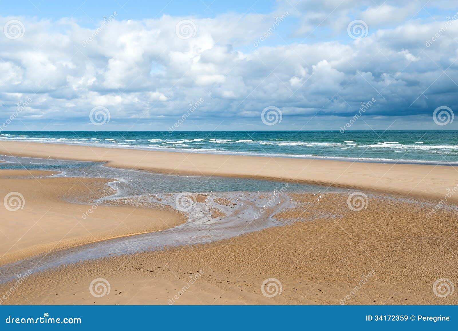 Praia De Omaha, Normandy, França Imagem de Stock - Imagem de modo ...