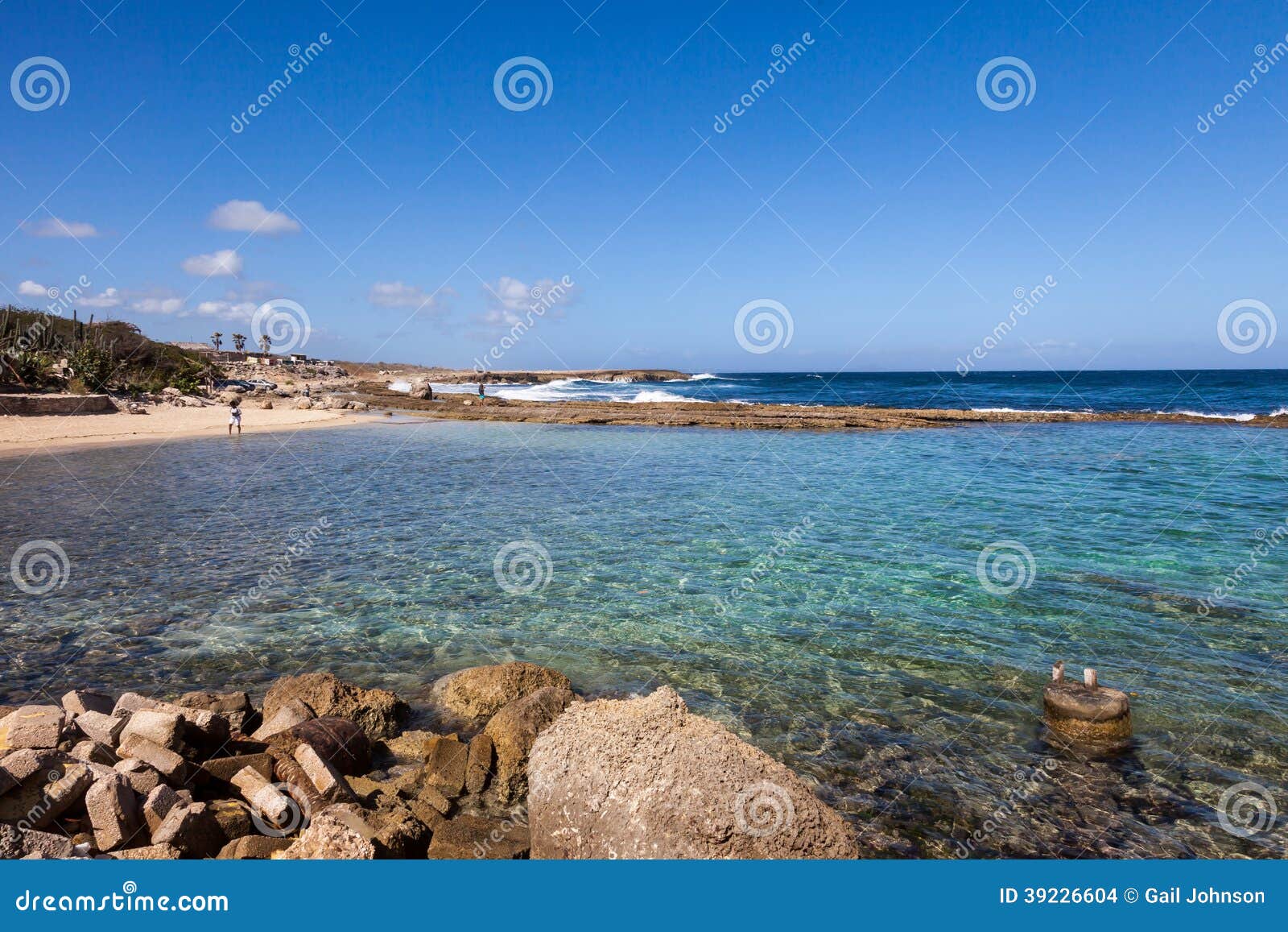 Praia de Playa Kanao foto de stock. Imagem de console - 39226604
