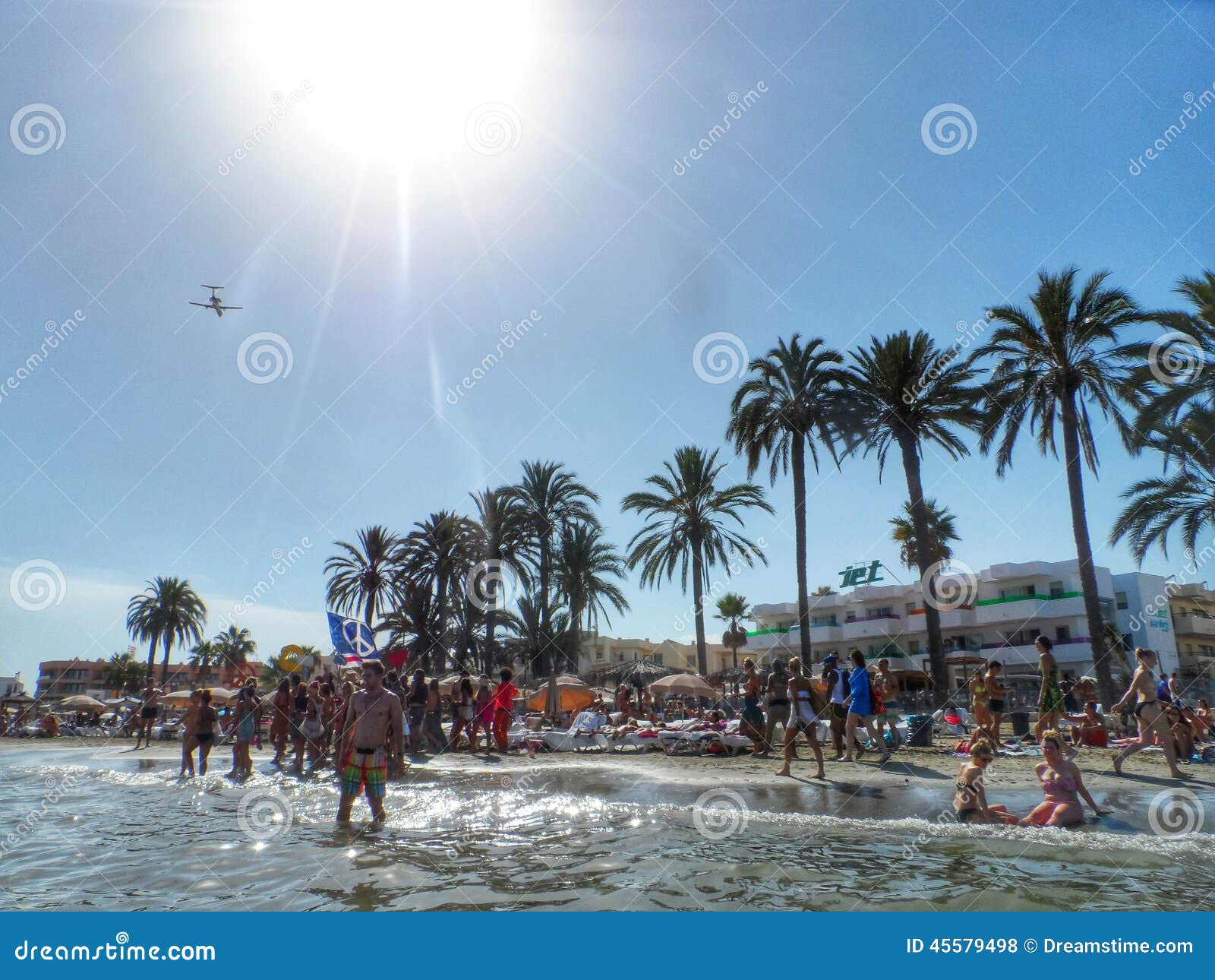 Praia Do Bossa Do Antro De Playa Foto de Stock Editorial - Imagem de ...